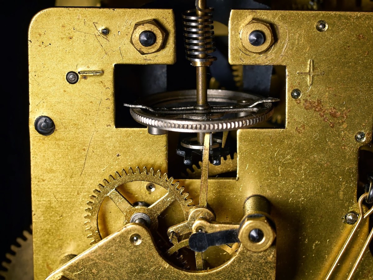 Dugena Mantel Clock Dis-assembly, Cleaning and Adjustment – Antique and ...