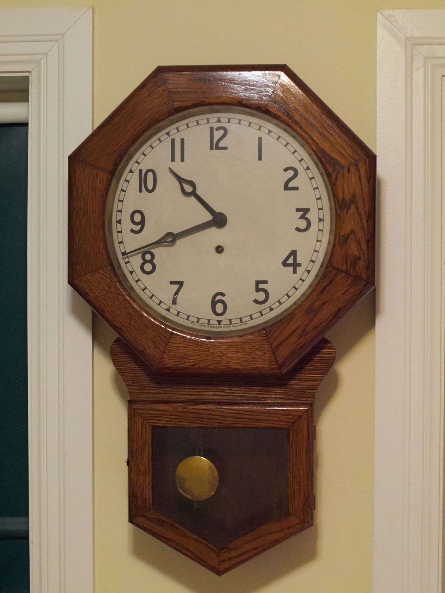 My collection of Arthur Pequegnat clocks – Antique and Vintage ...