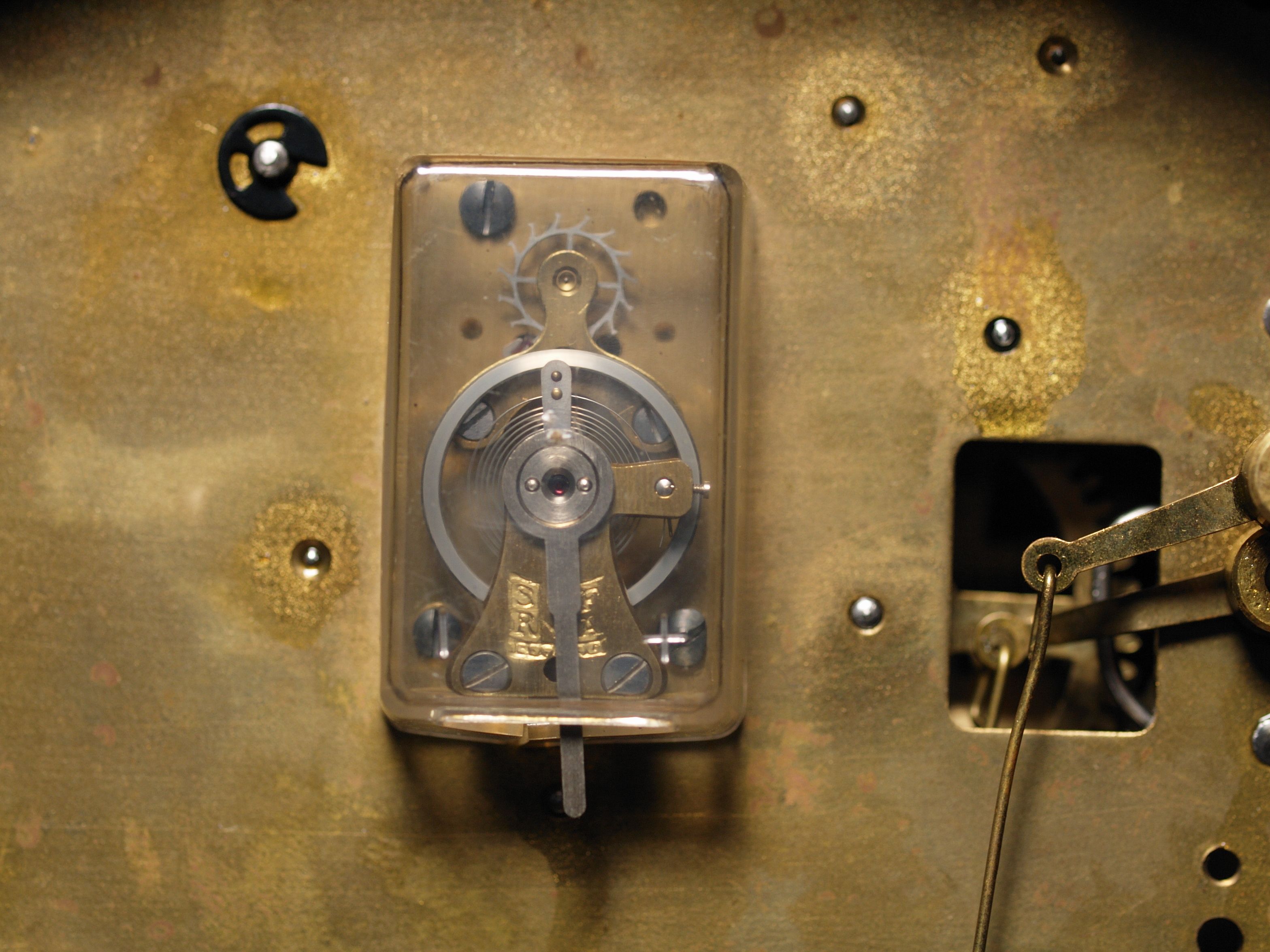 Forestville mantel clock – Antique and Vintage Mechanical Clocks