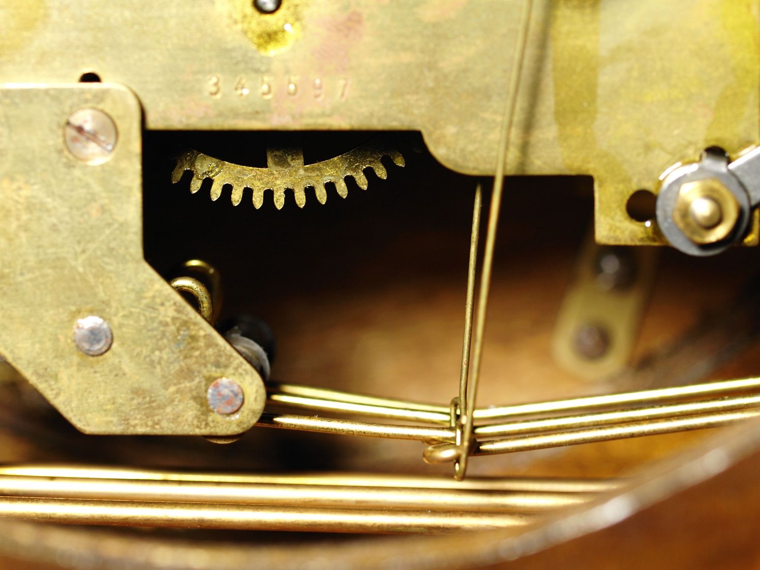 Forestville mantel clock – Antique and Vintage Mechanical Clocks