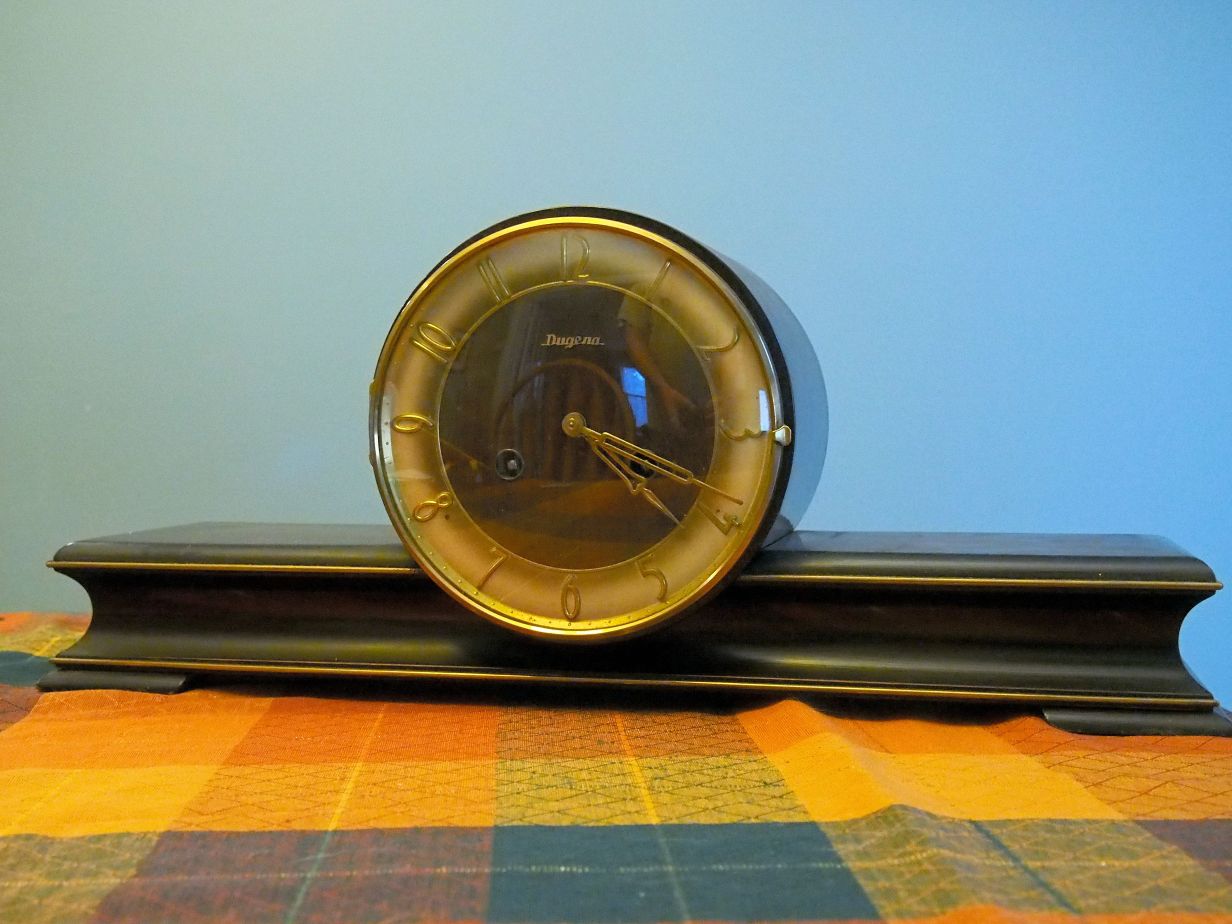 Dugena mantel clock revisited – Antique and Vintage Mechanical Clocks