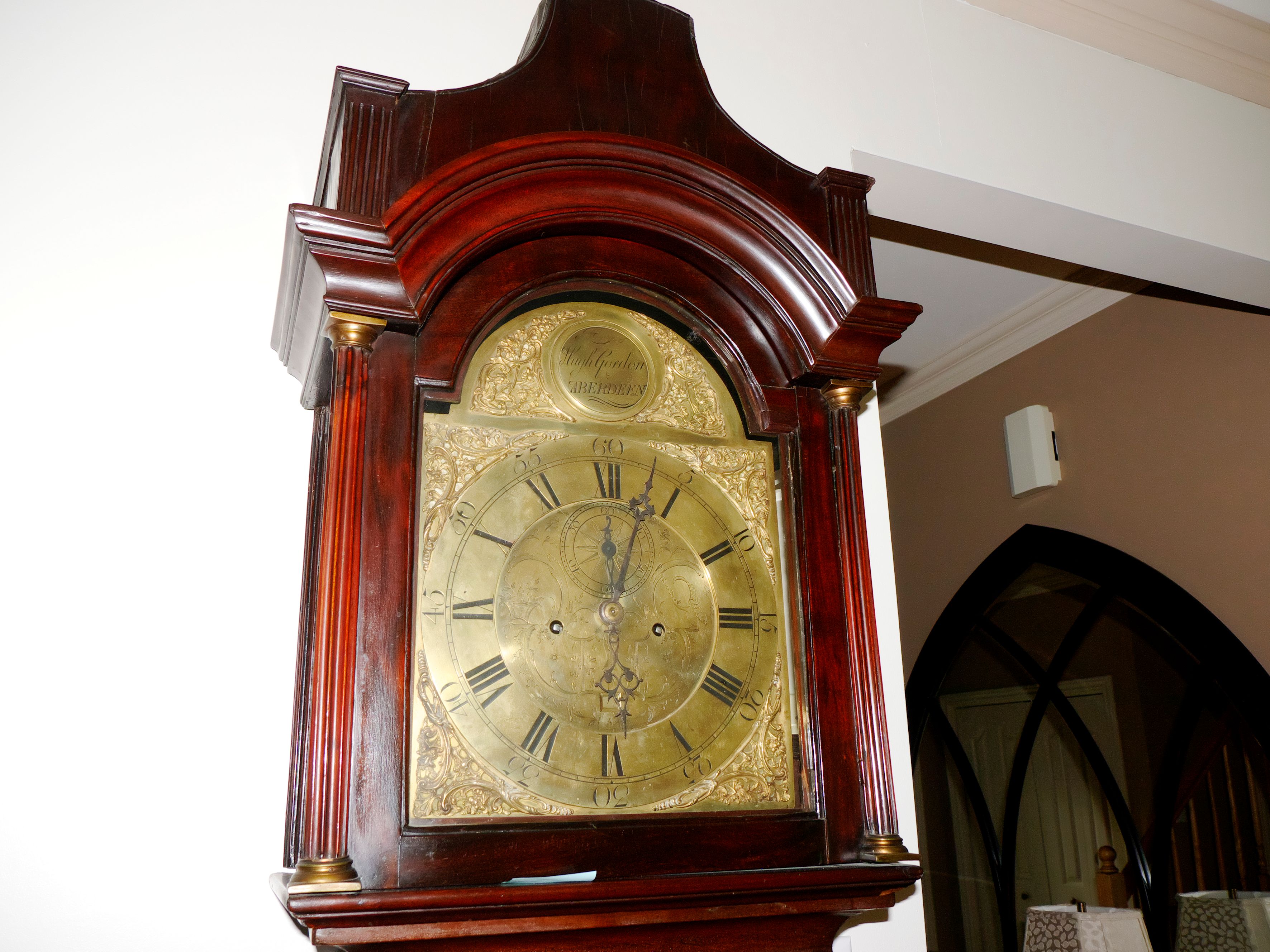 Hugh Gordon longcase clock – Antique and Vintage Mechanical Clocks
