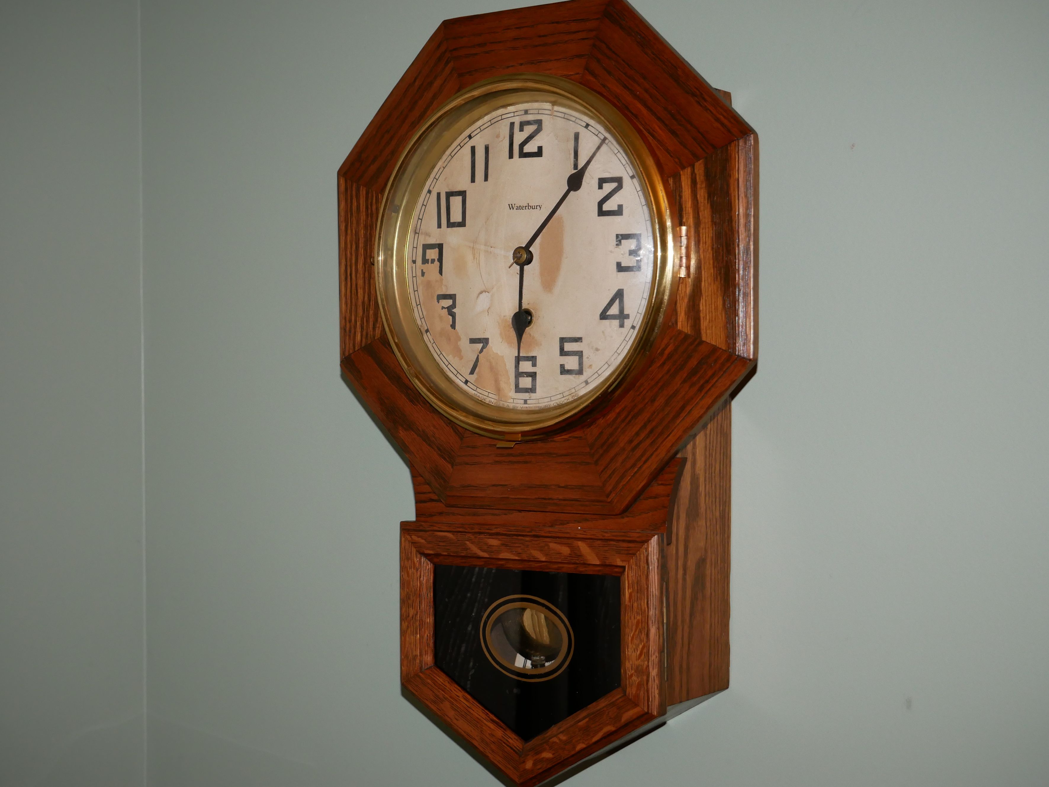 The schoolhouse clock that was never called the schoolhouse clock ...
