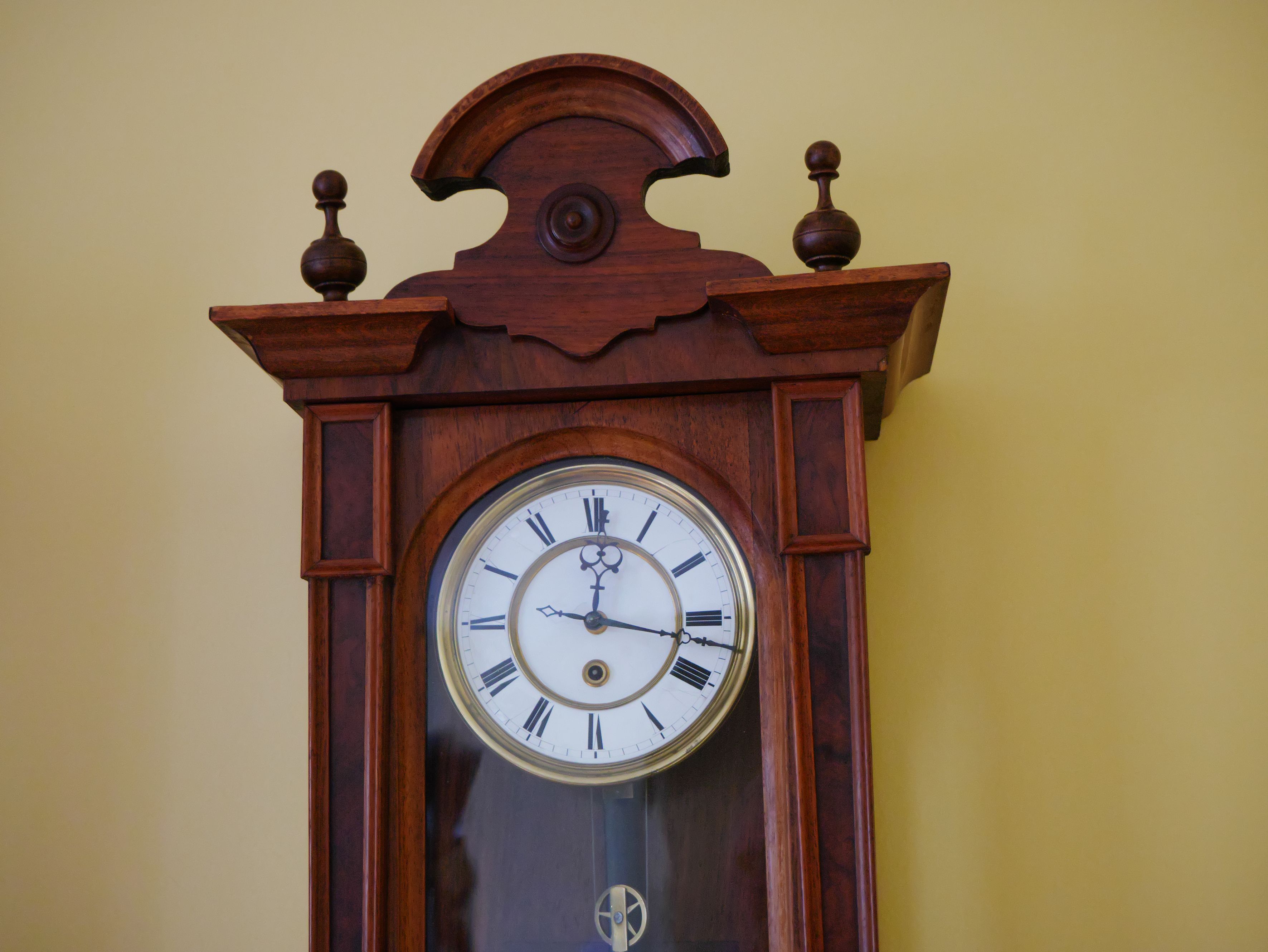 One weight Vienna Regulator miniature – Antique and Vintage Mechanical ...