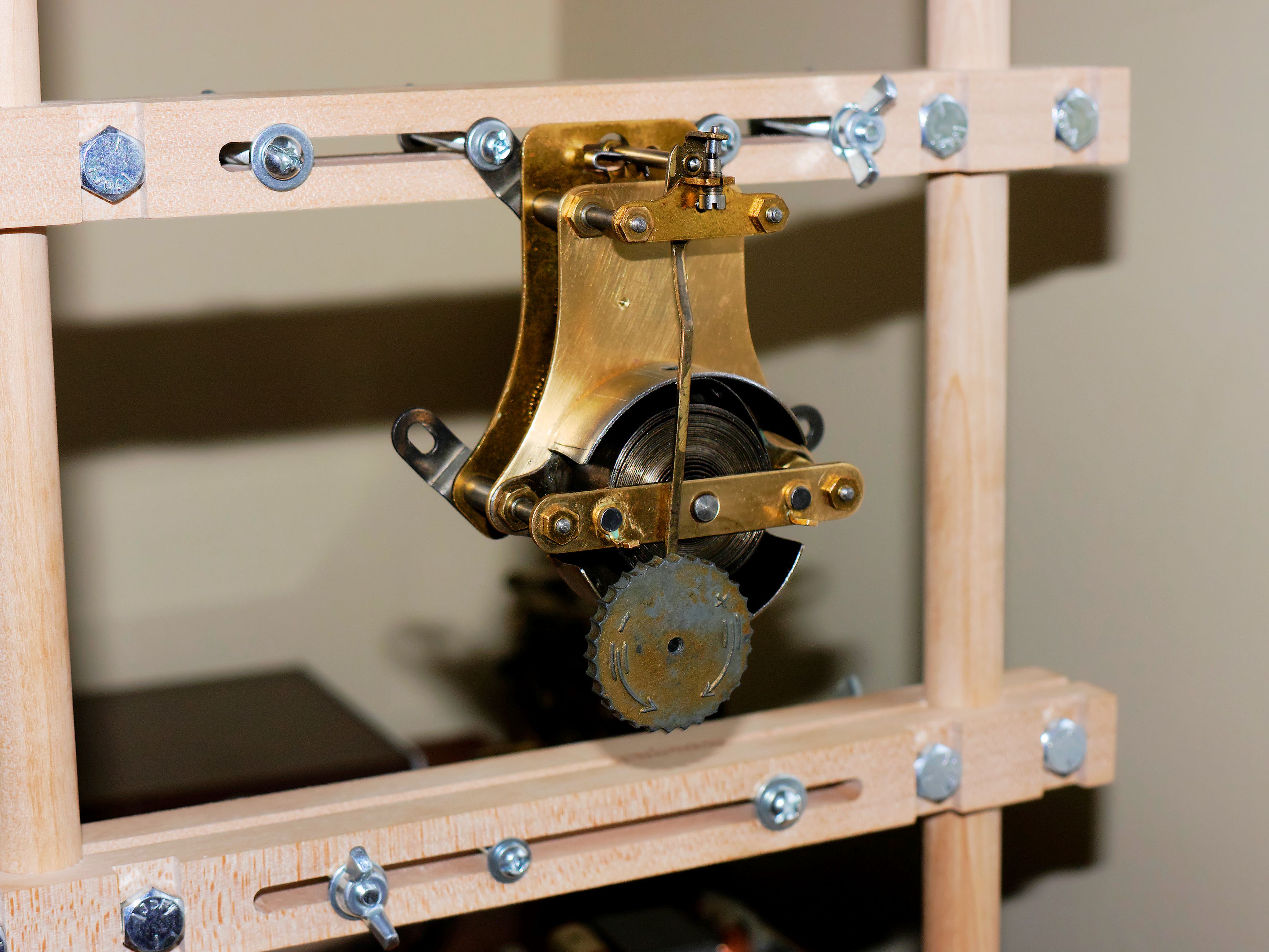 Stubborn little plate clock movement – Antique and Vintage Mechanical ...