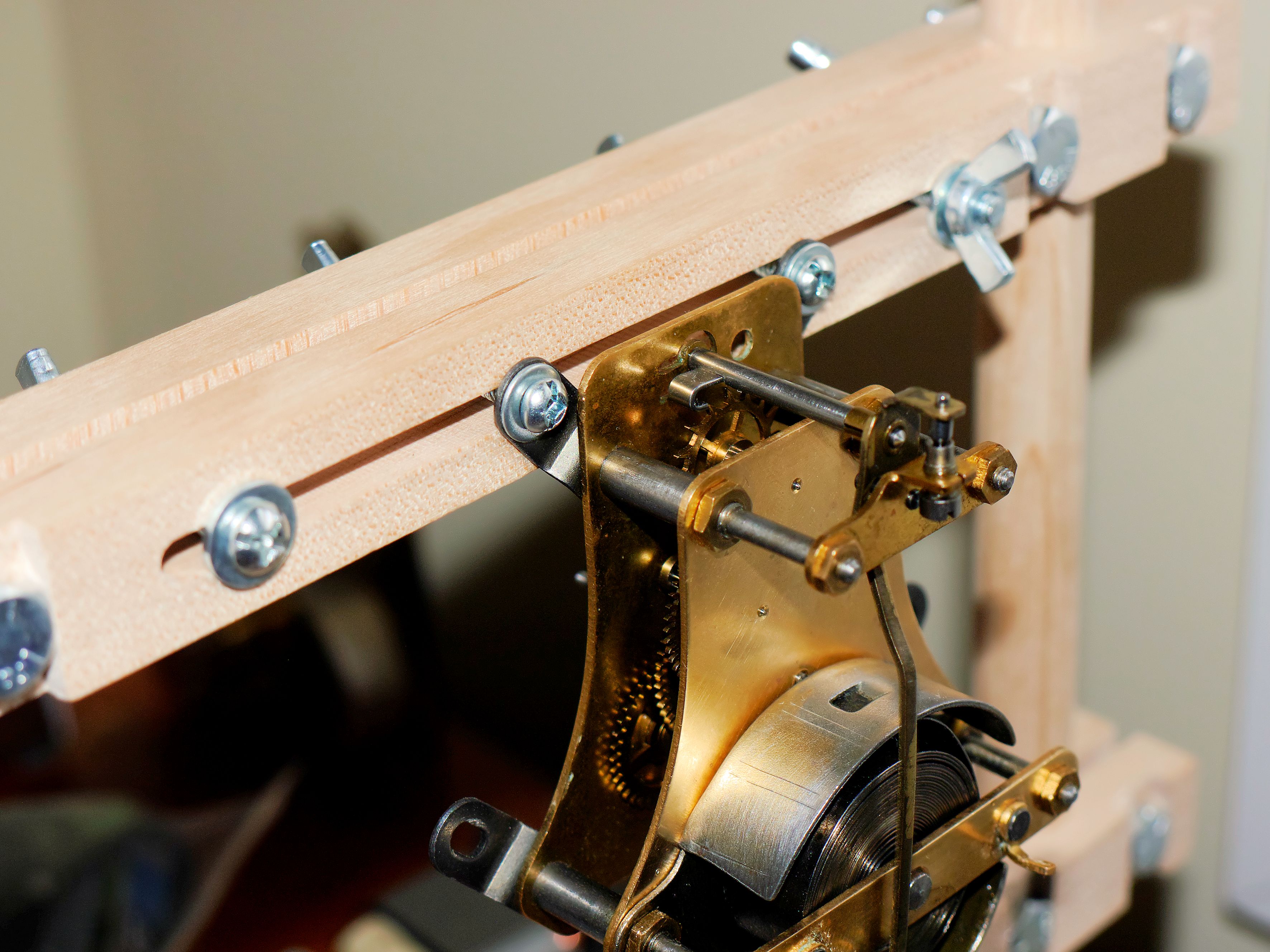 Stubborn little plate clock movement – Antique and Vintage Mechanical ...