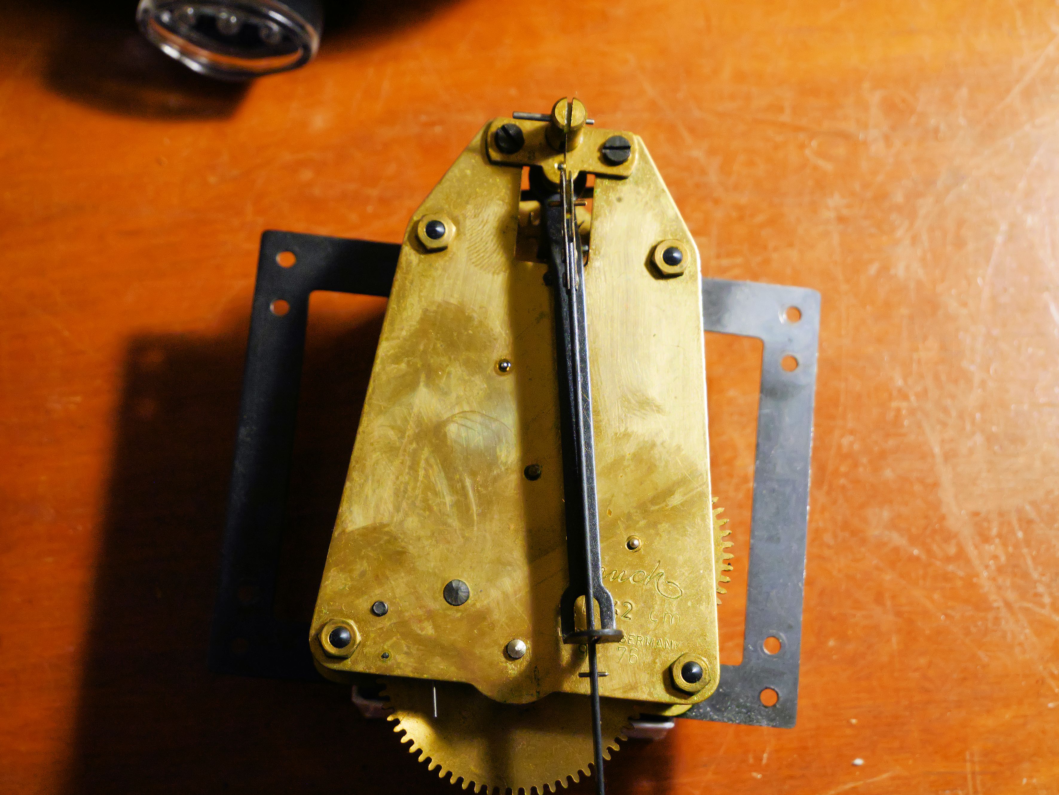 Bushing a Jauch clock movement barrel – Antique and Vintage Mechanical ...