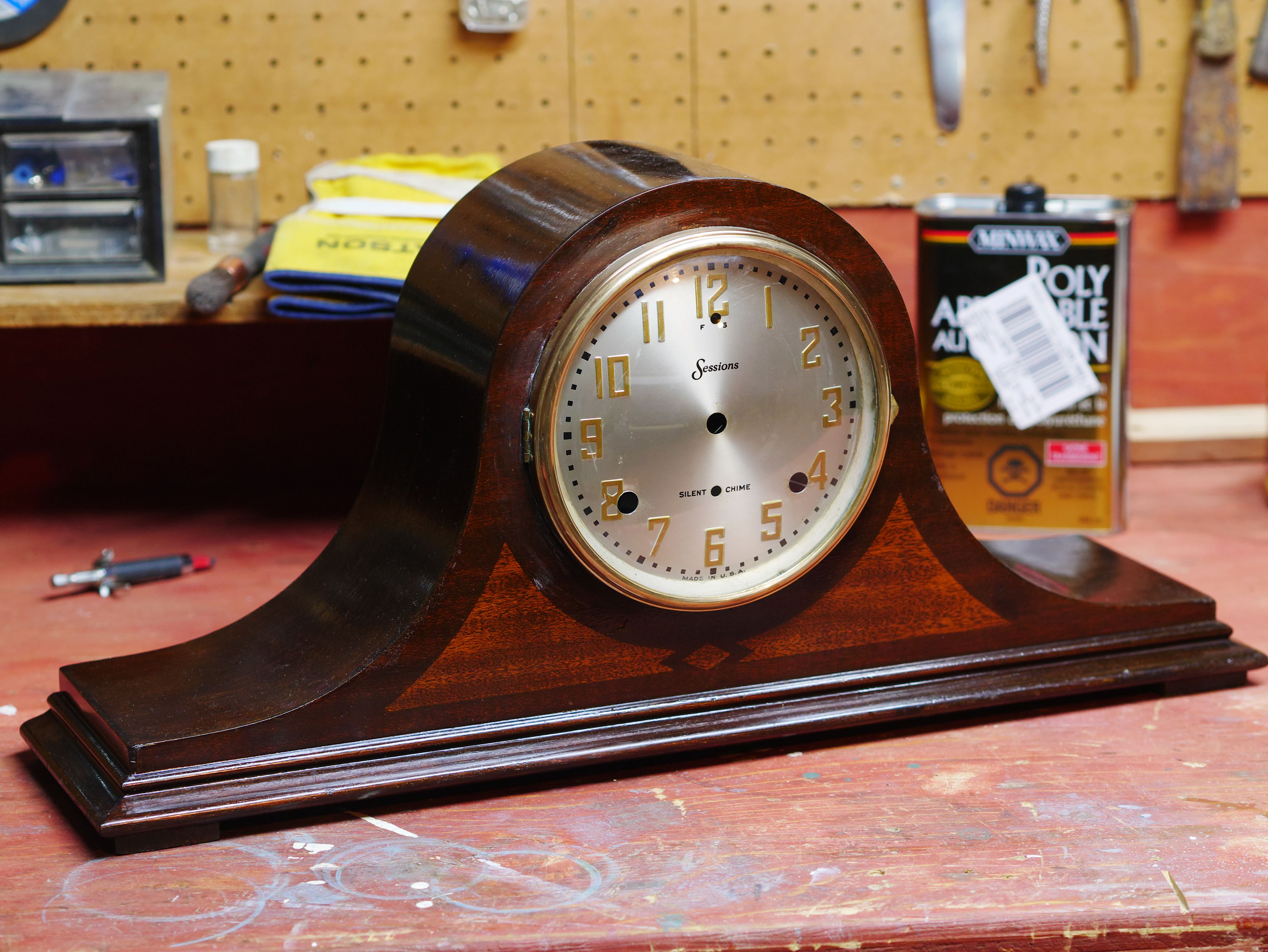 Sessions Westminster A mantel clock Part III – re-assembly and cursing ...
