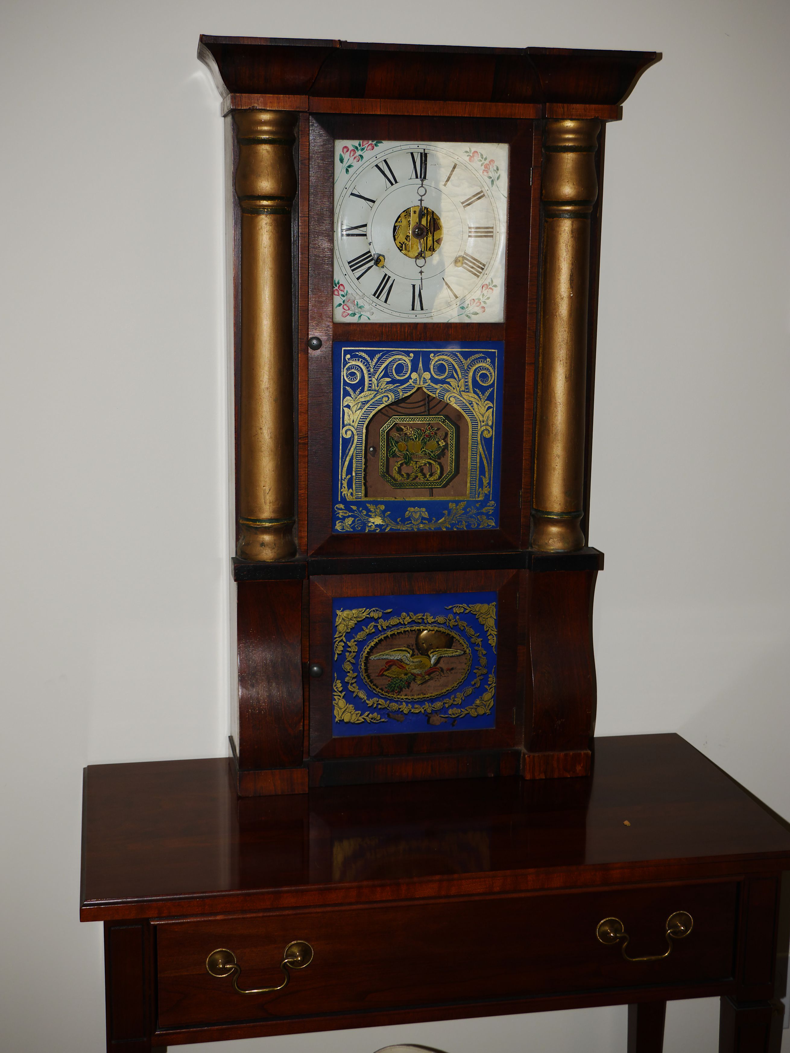 Profile My Clock: Seth Thomas Column and Cornice clock – Antique and ...