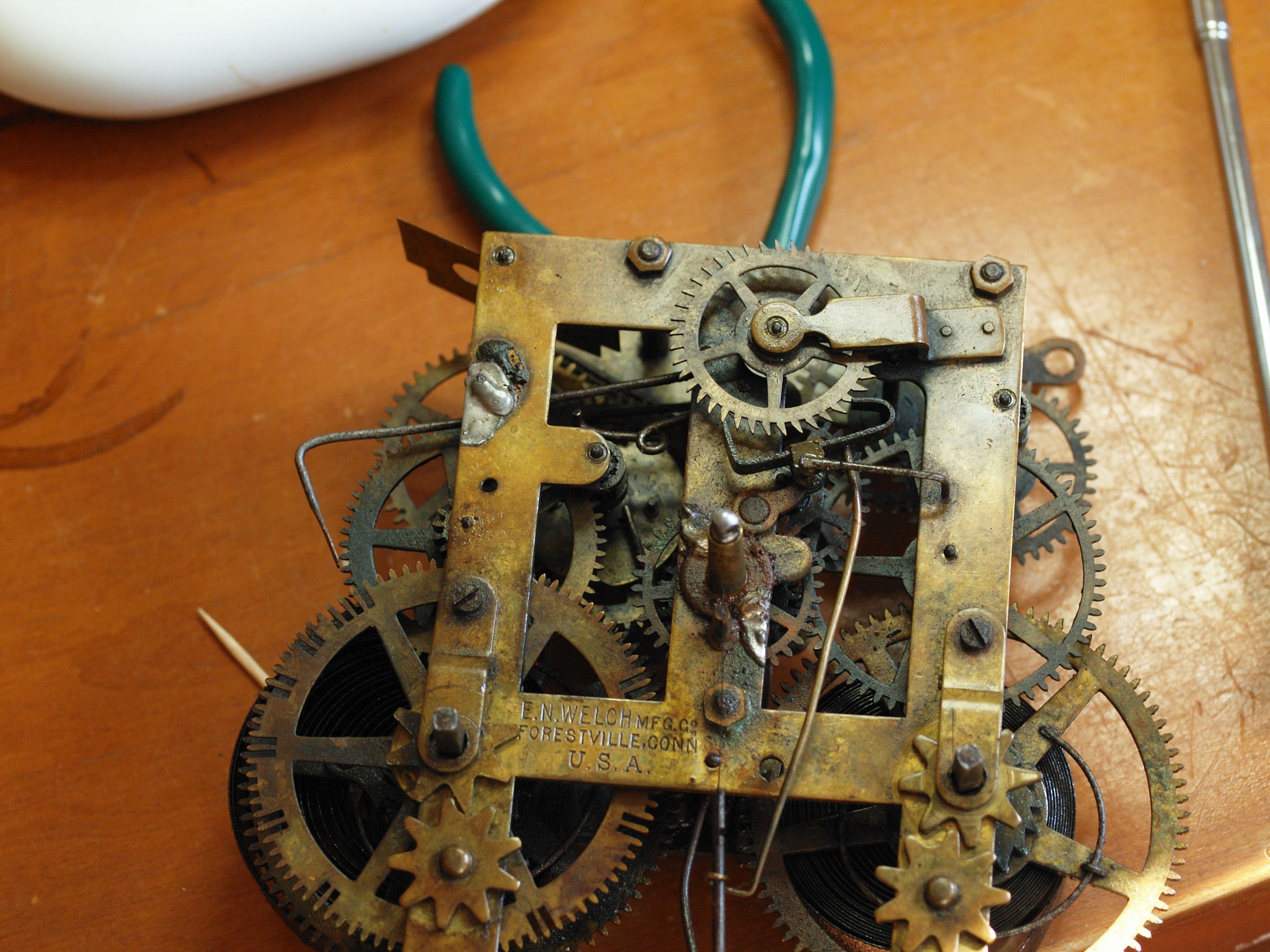 E. N. Welch Whittier model parlor clock Part IV – final word – Antique ...