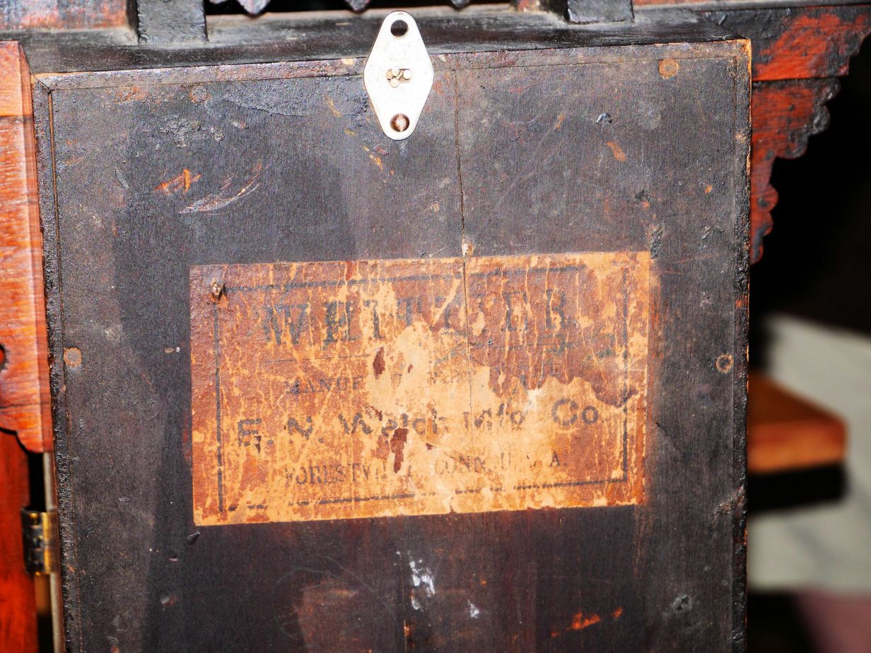 E. N. Welch Whittier model parlor clock Part I – E. N. Welch history ...
