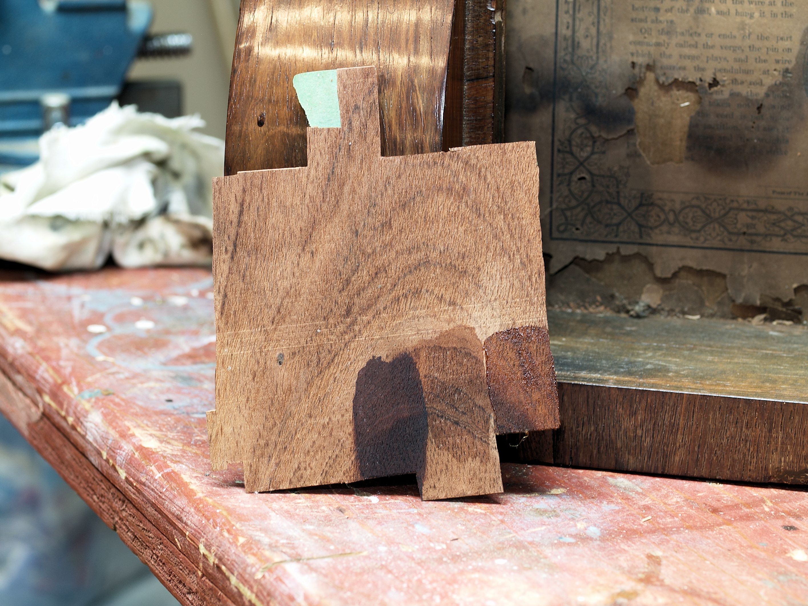 The art of veneering – Part III – staining and finishing – Antique and ...