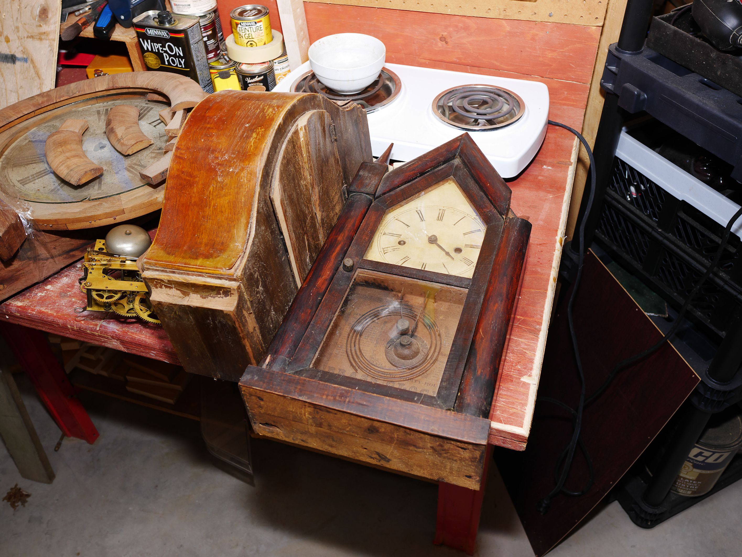 Elisha Manross Steeple Clock – the early days of the American clock ...