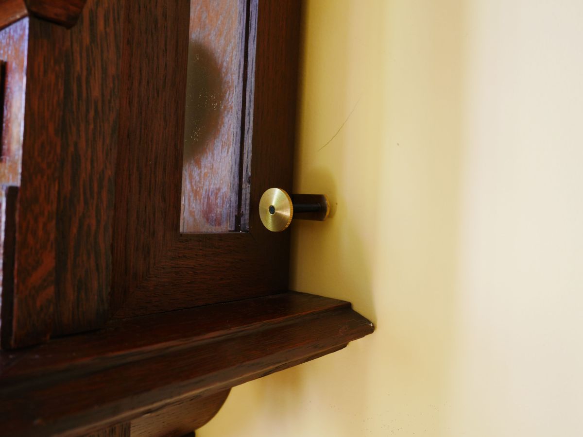 What is this thing for? #1 – The clock case stabilizer – Antique and ...