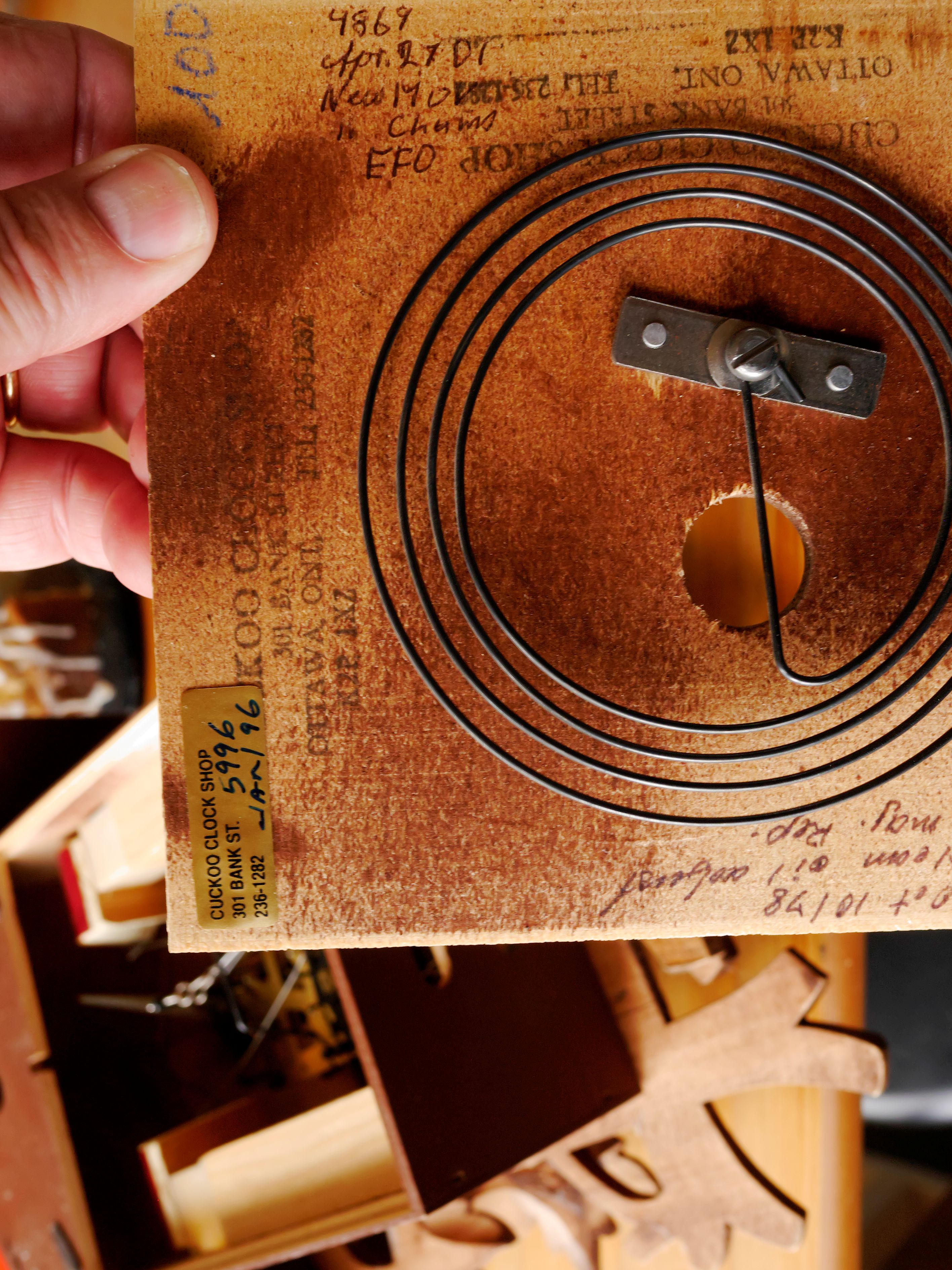 The first cuckoo clock in my collection – thank you Uncle Dave ...