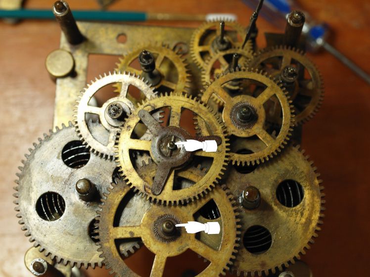 Mauthe (FMS) wall clock restoration – Part II – servicing the movement ...