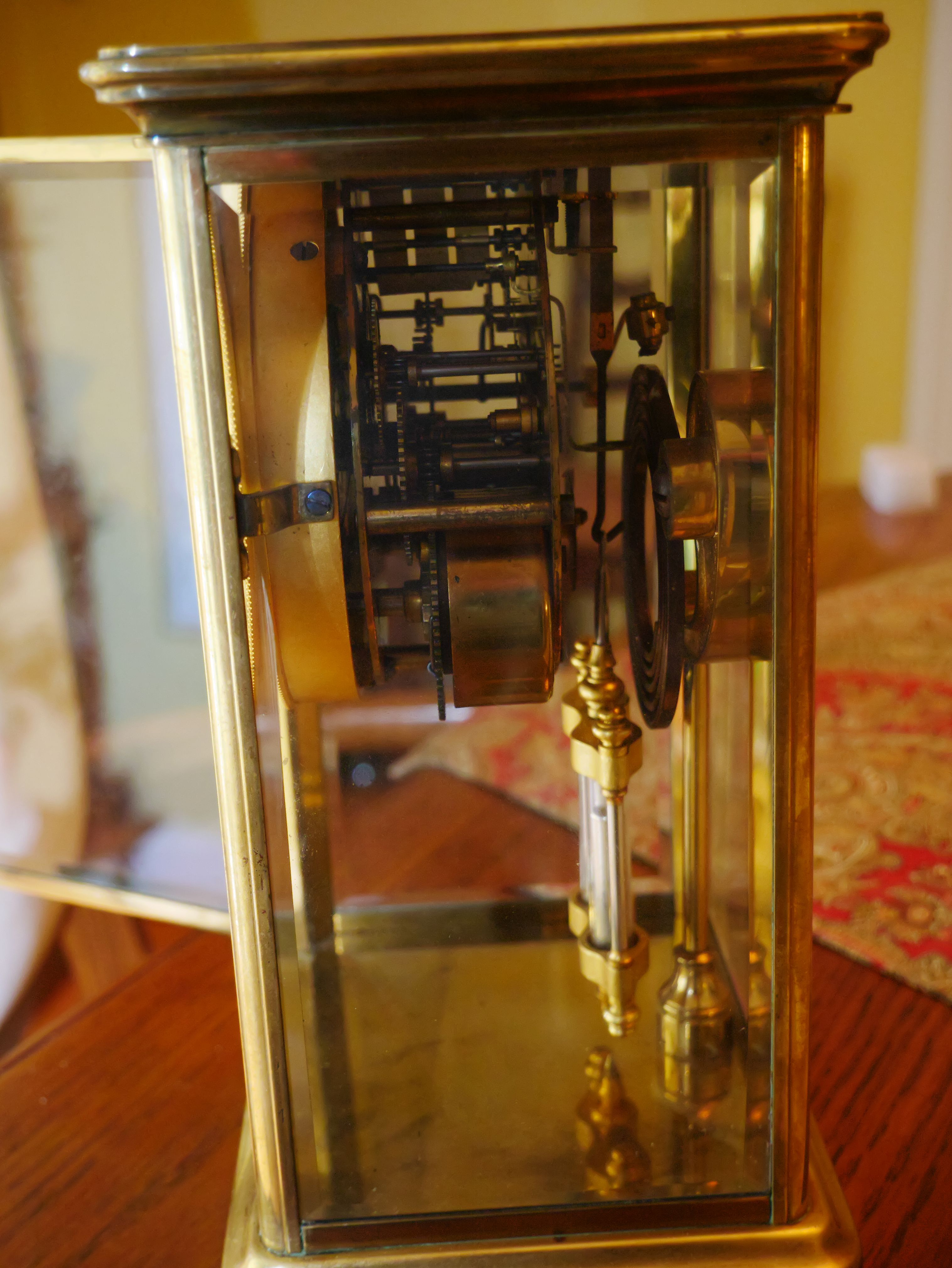 Is this a four-glass clock or a crystal regulator – Antique and Vintage ...