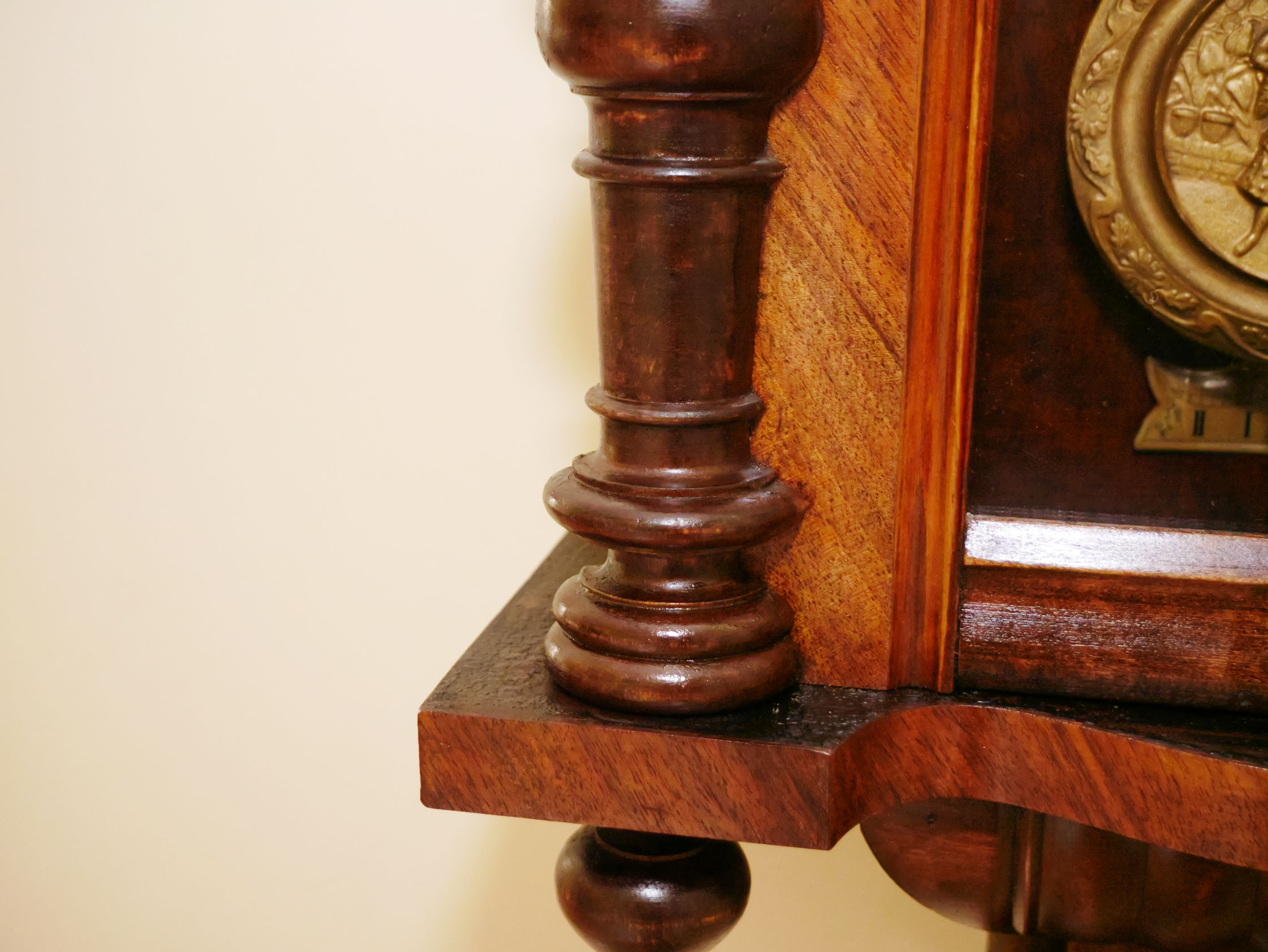 Mauthe (FMS) wall clock restoration – Part III – the case – Antique and ...