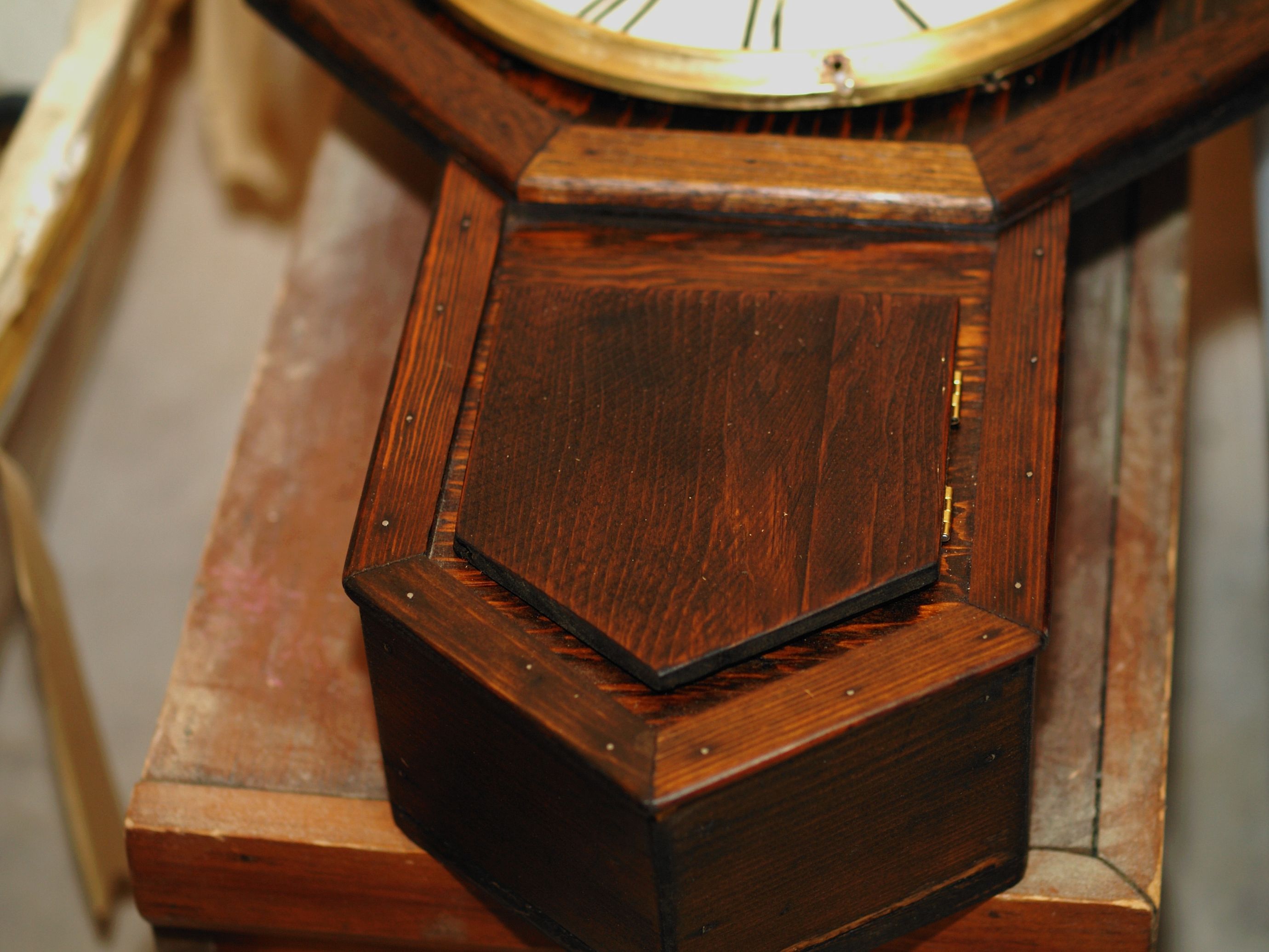 Grandfathers clock – the drop door, the movement and other things ...