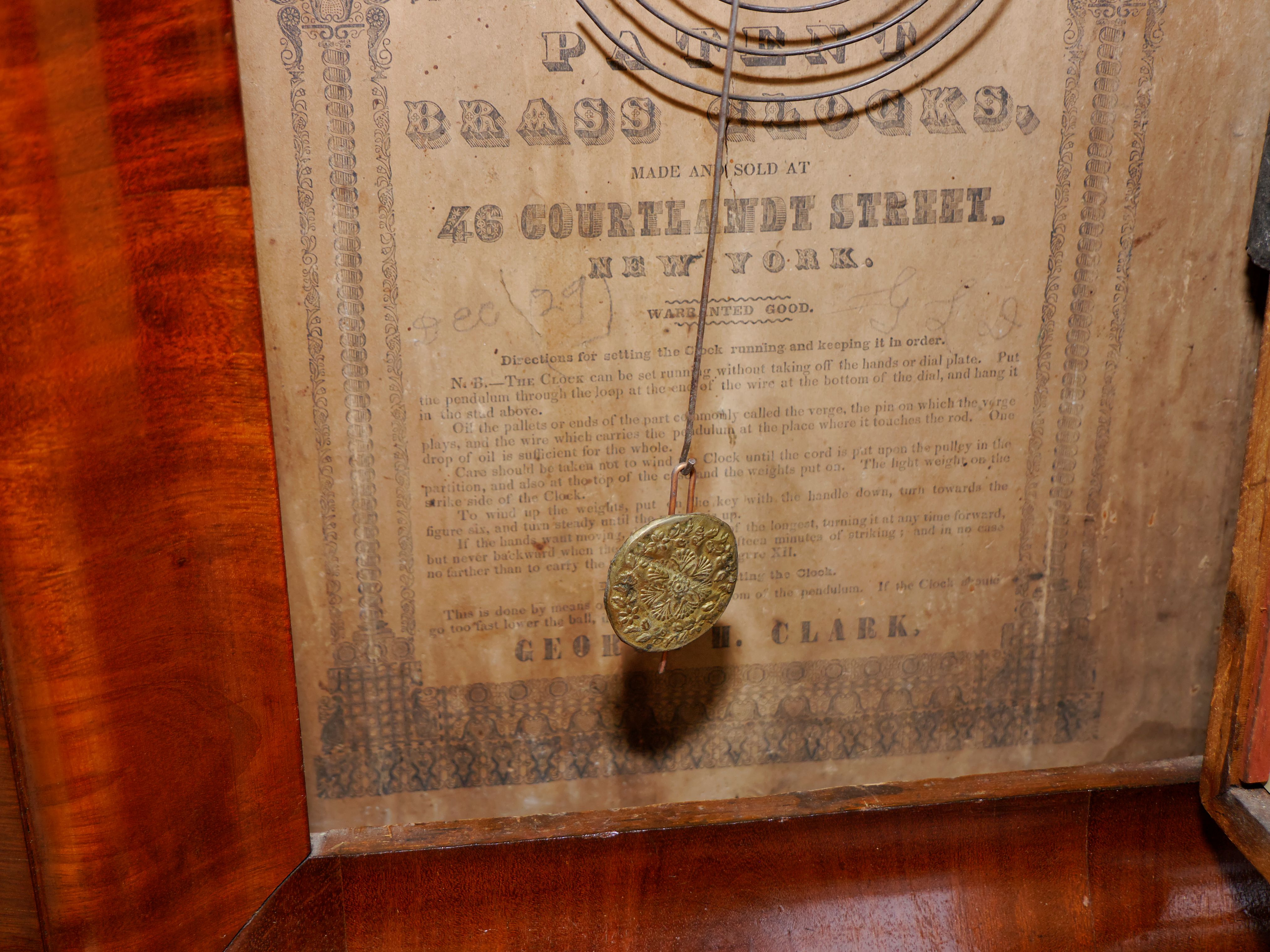 George H. Clark 30-hour Ogee clock – in very nice shape – Antique and ...