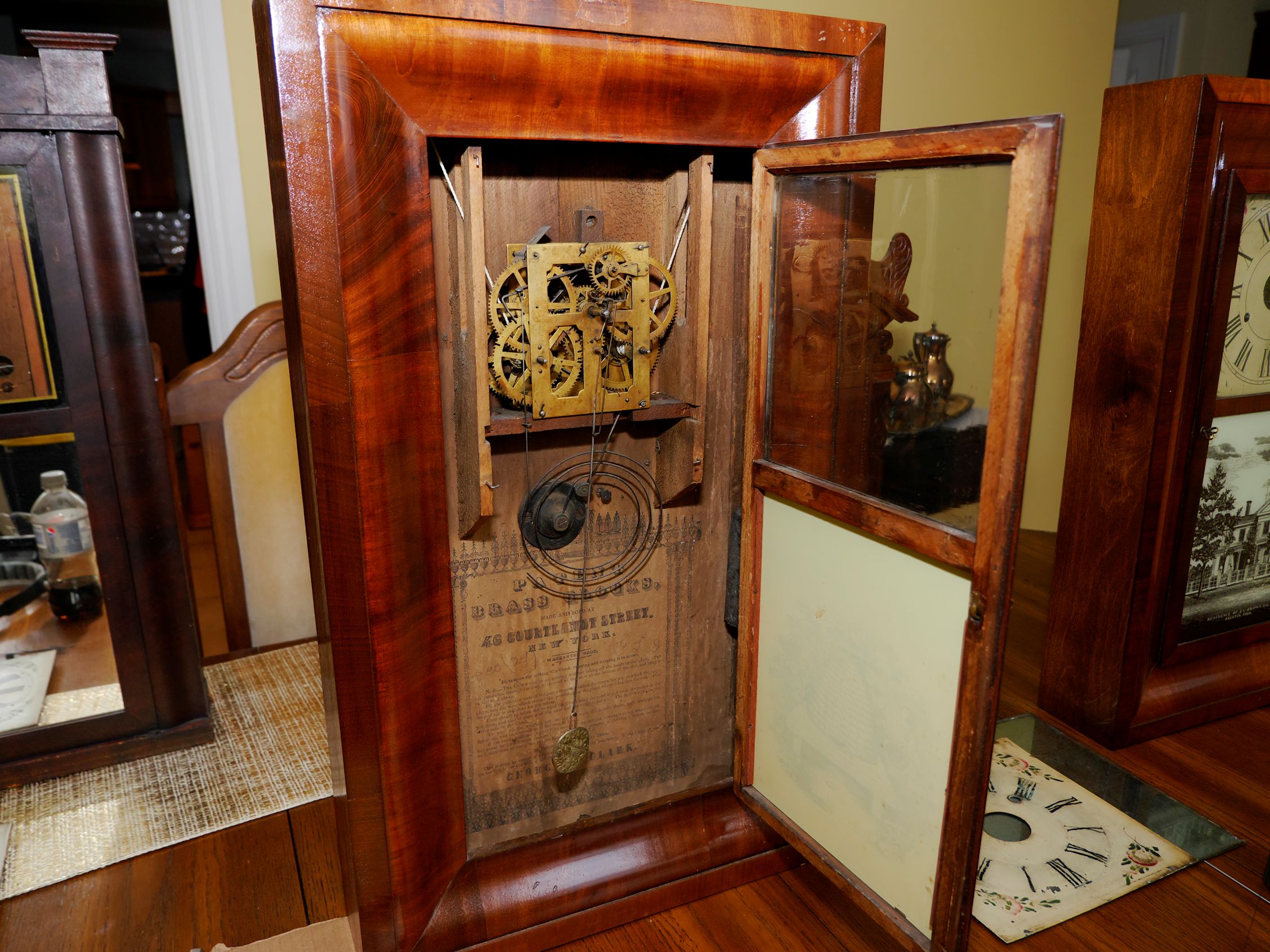 George H. Clark 30-hour Ogee clock – in very nice shape – Antique and ...