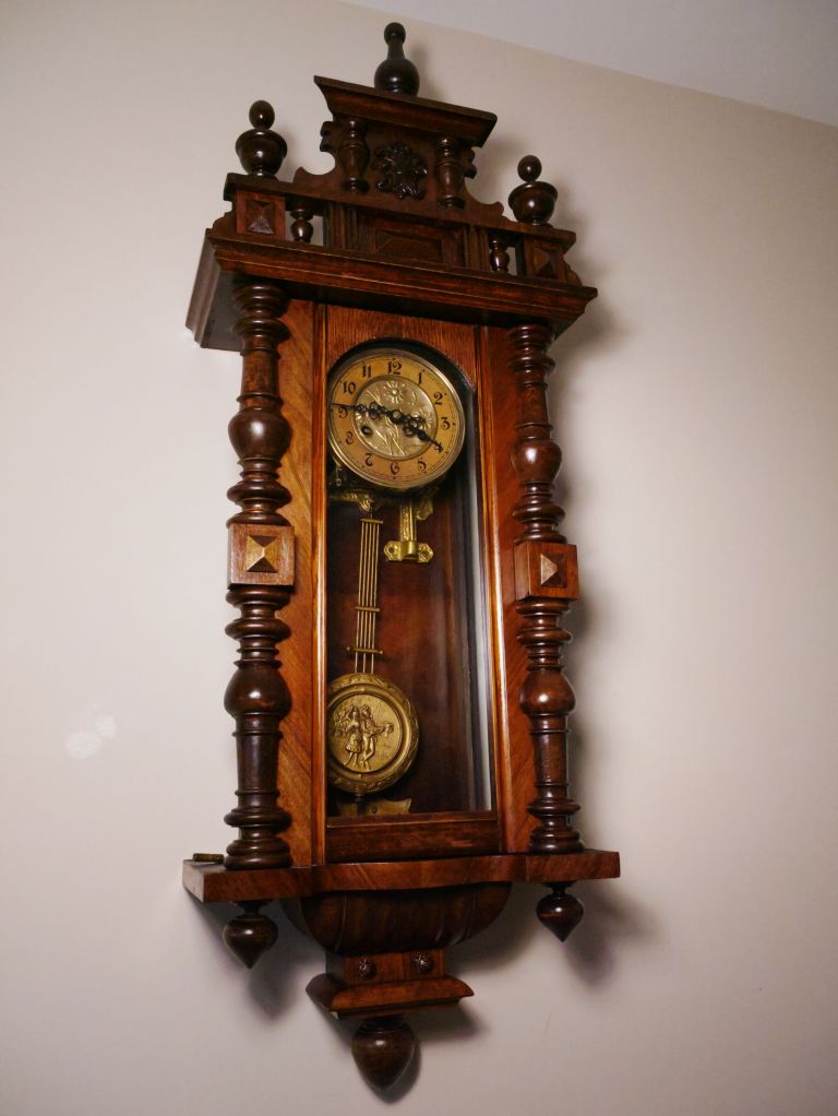 Mauthe (FMS) wall clock restoration – Part III – the case – Antique and ...