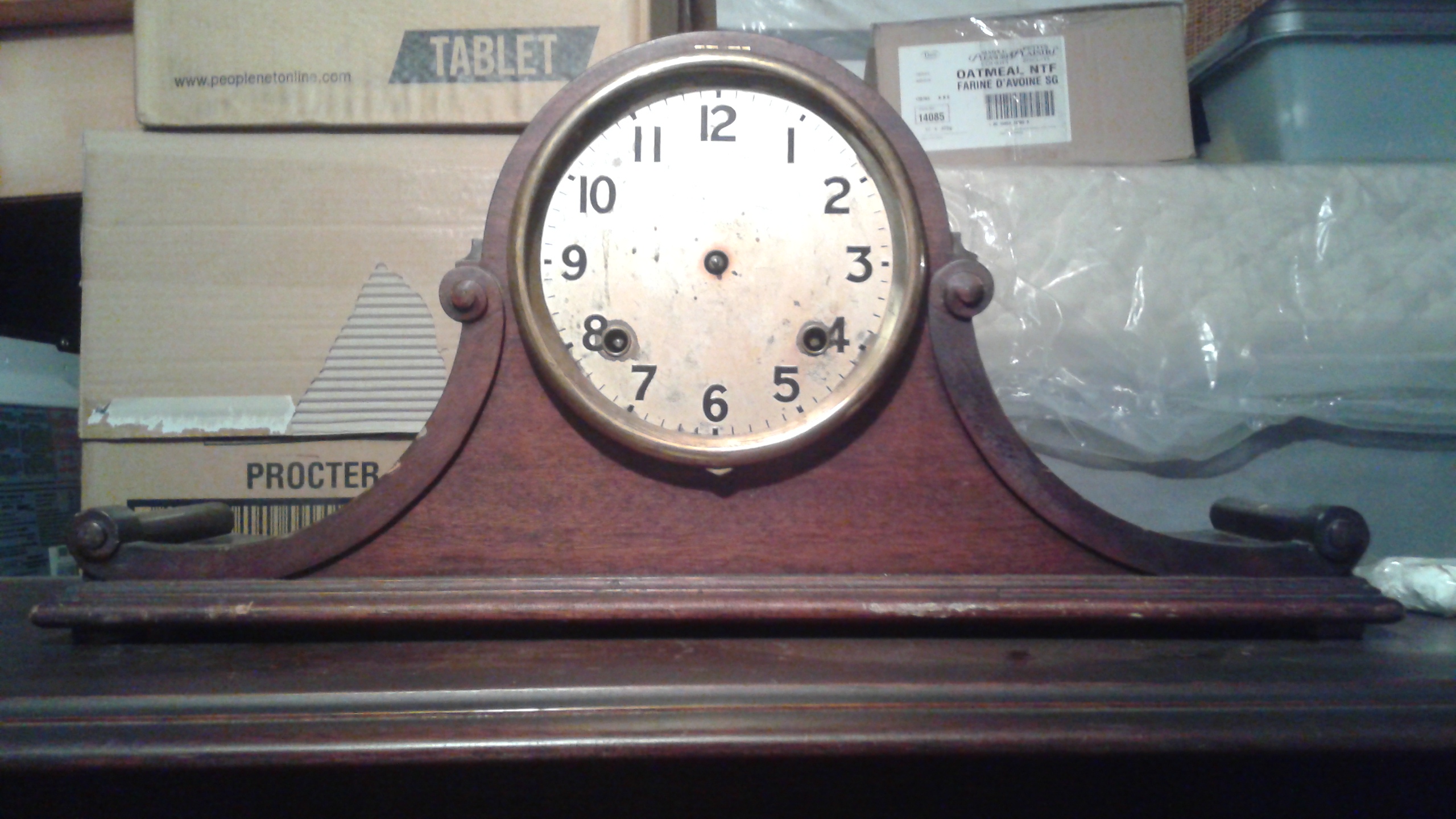 Tick Talk Tuesday #20 Pequegnat Classic mantel clock $6 online purchase ...