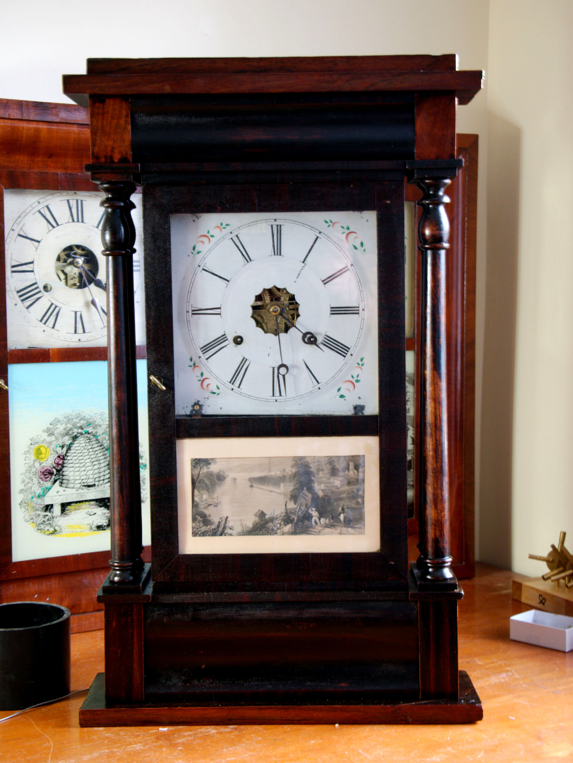 Sperry and Shaw New York Style shelf clock – refreshing the case ...