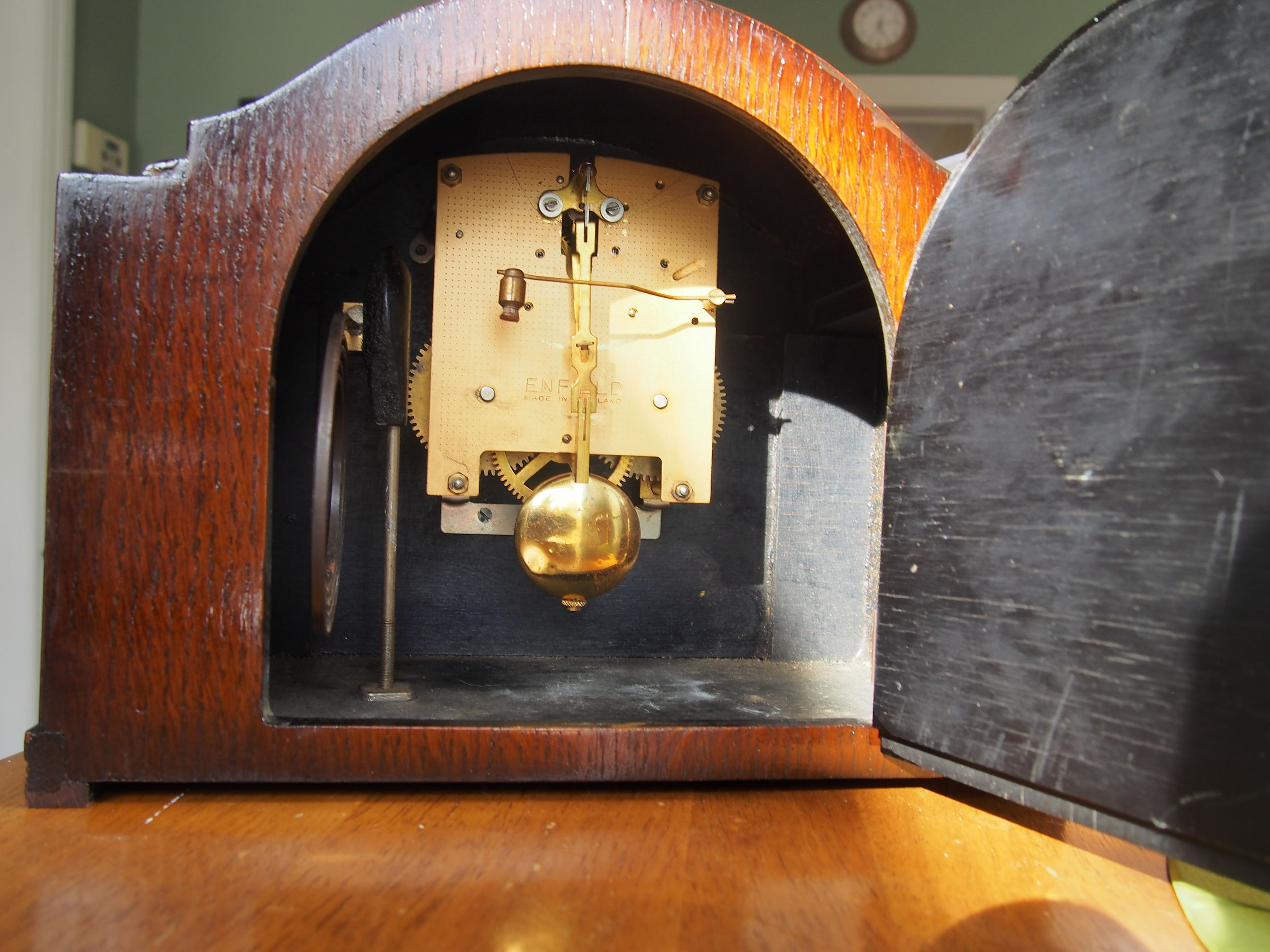 A Smiths Enfield mantel clock comes back to life – Antique and Vintage ...