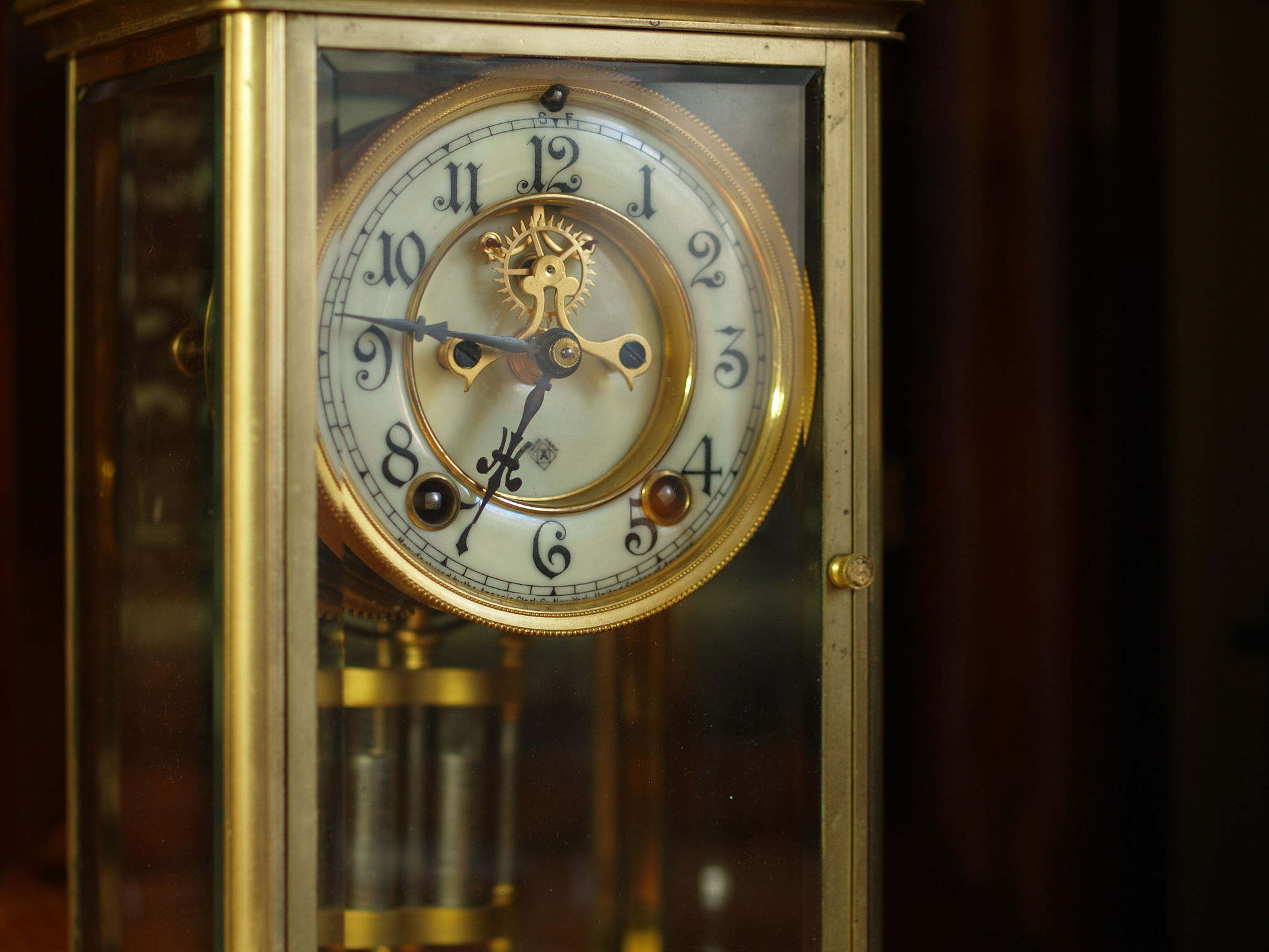 Is this a four-glass clock or a crystal regulator – Antique and Vintage ...