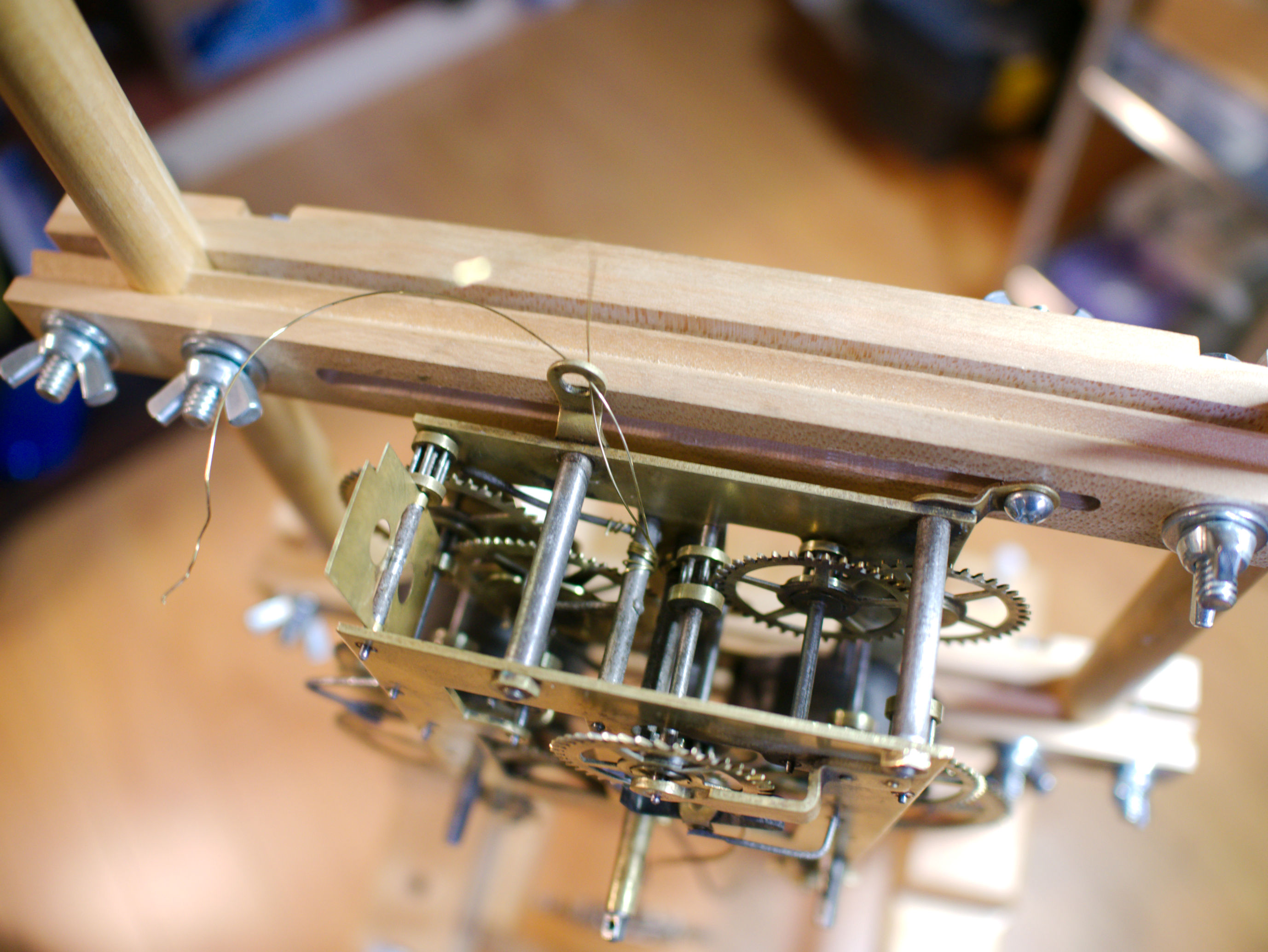 E N Welch clock and why helper springs are important – Antique and ...