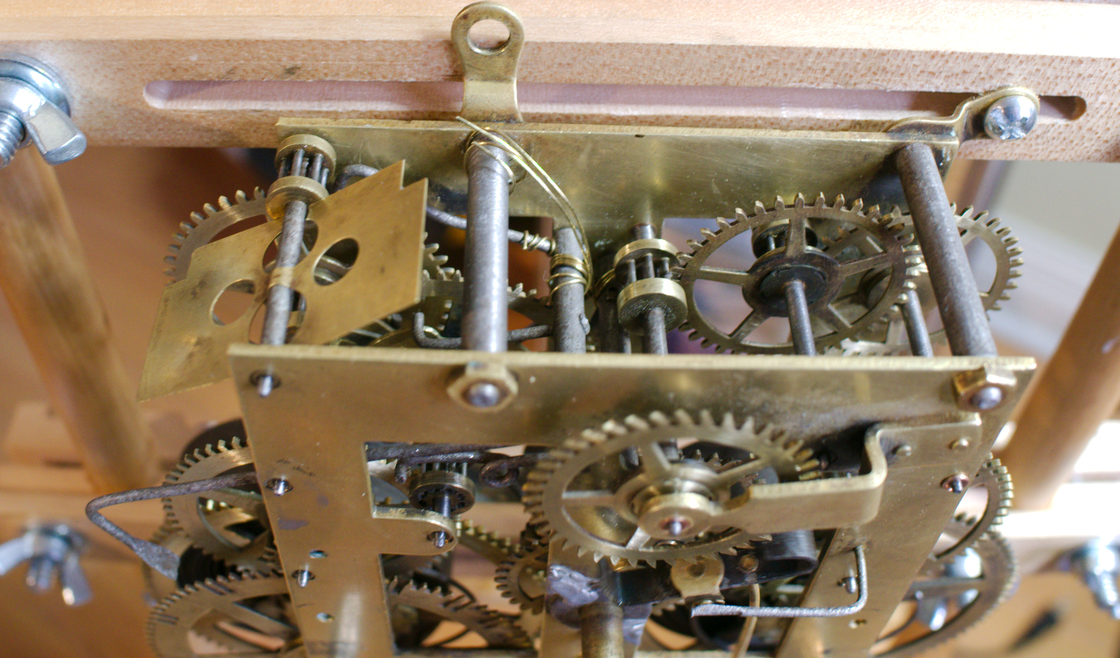 E N Welch clock and why helper springs are important – Antique and ...
