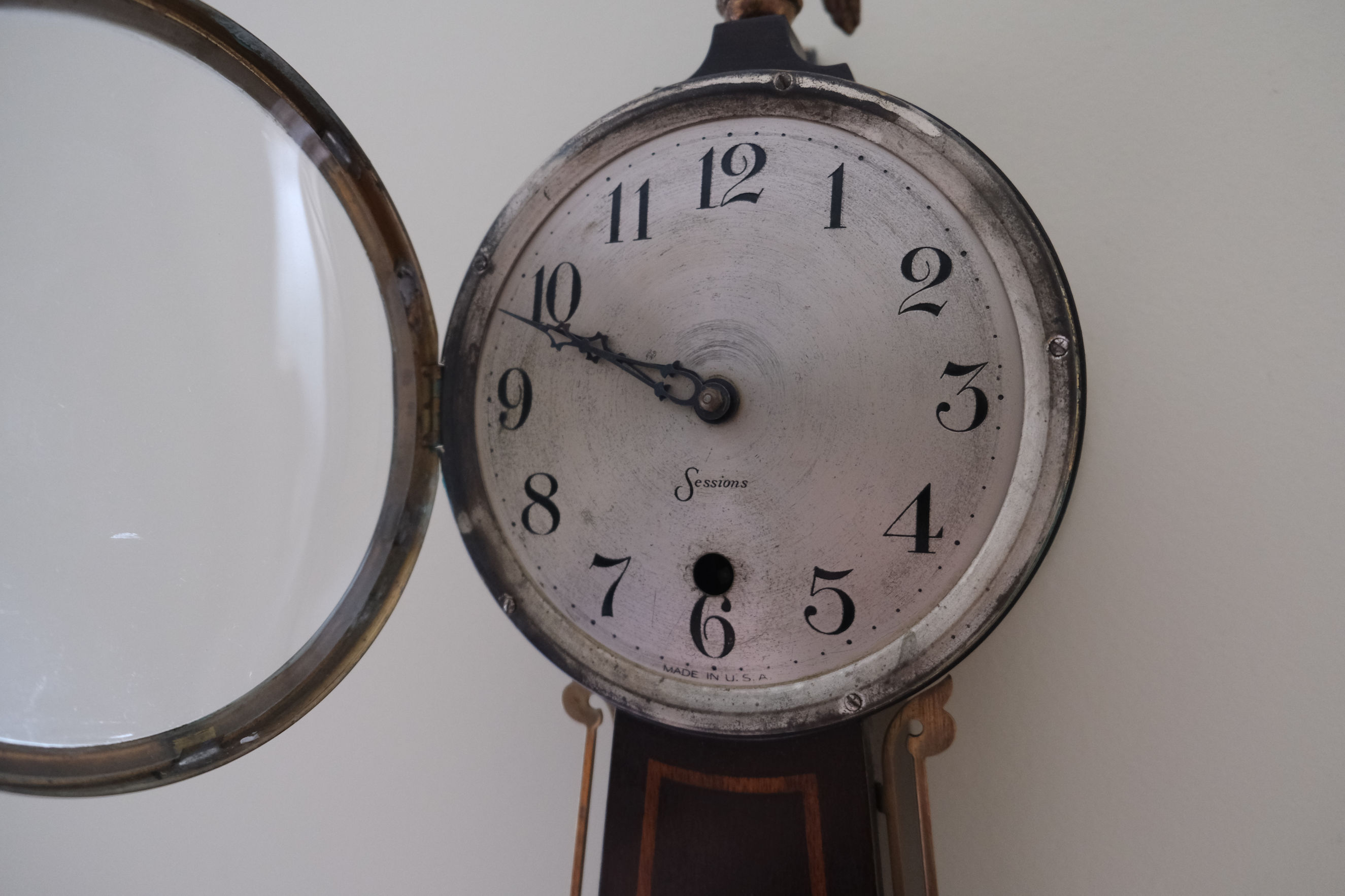 Sessions Lexington Banjo Clock: 1928 – Antique and Vintage Mechanical ...