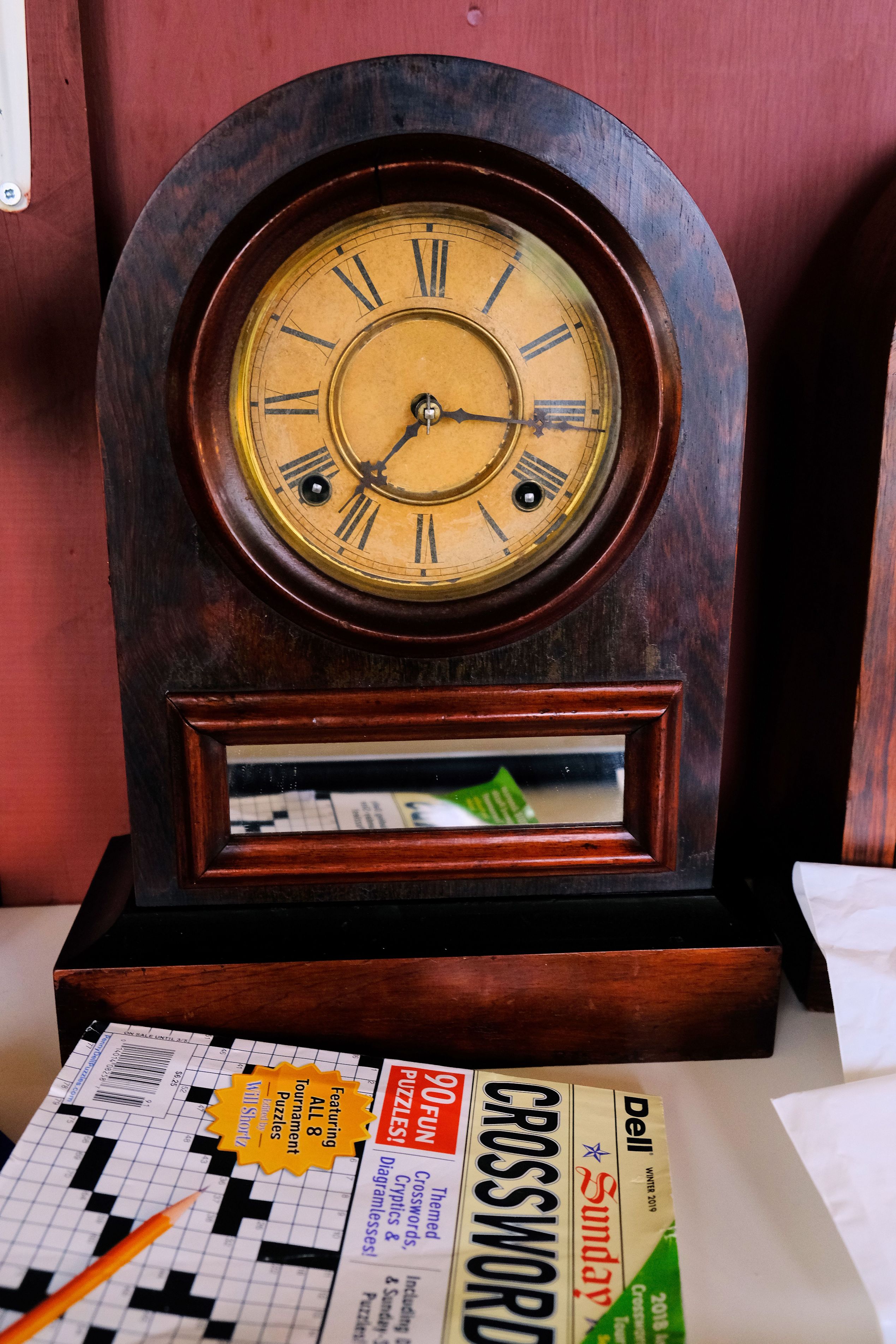 Jerome & Co. round top shelf clock – first impressions – Antique and ...