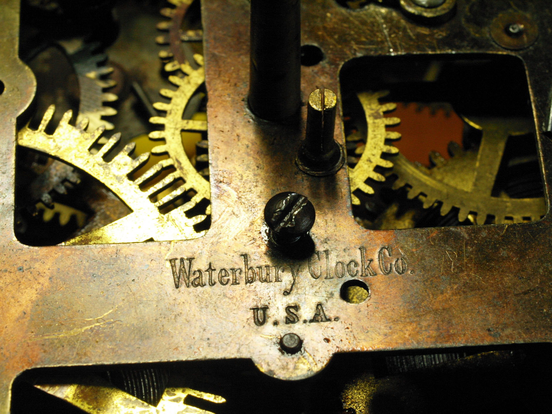 Waterbury York parlour clock servicing – a few surprises but ultimately ...