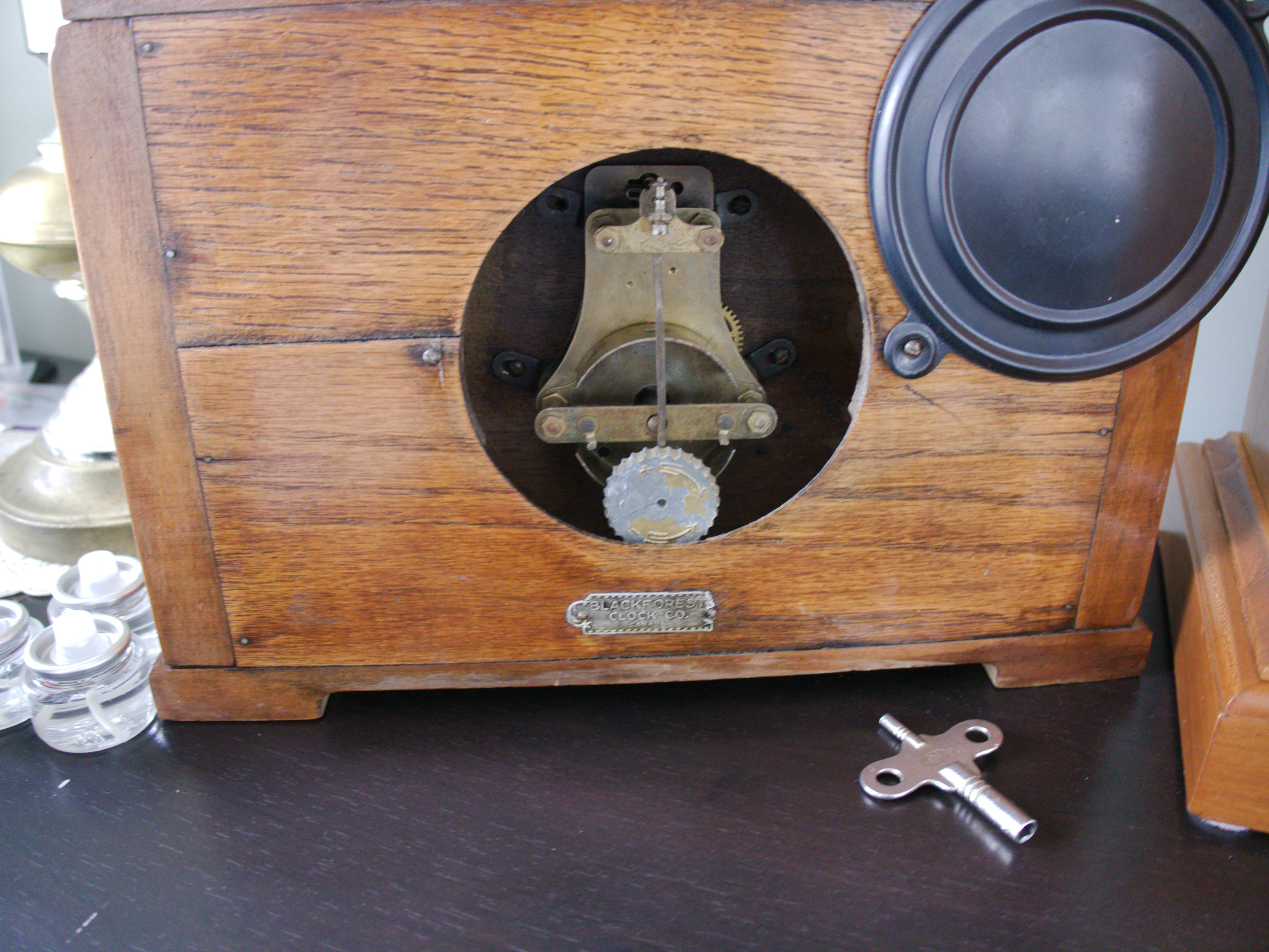 Plate clock movement – simple but finicky – Antique and Vintage ...