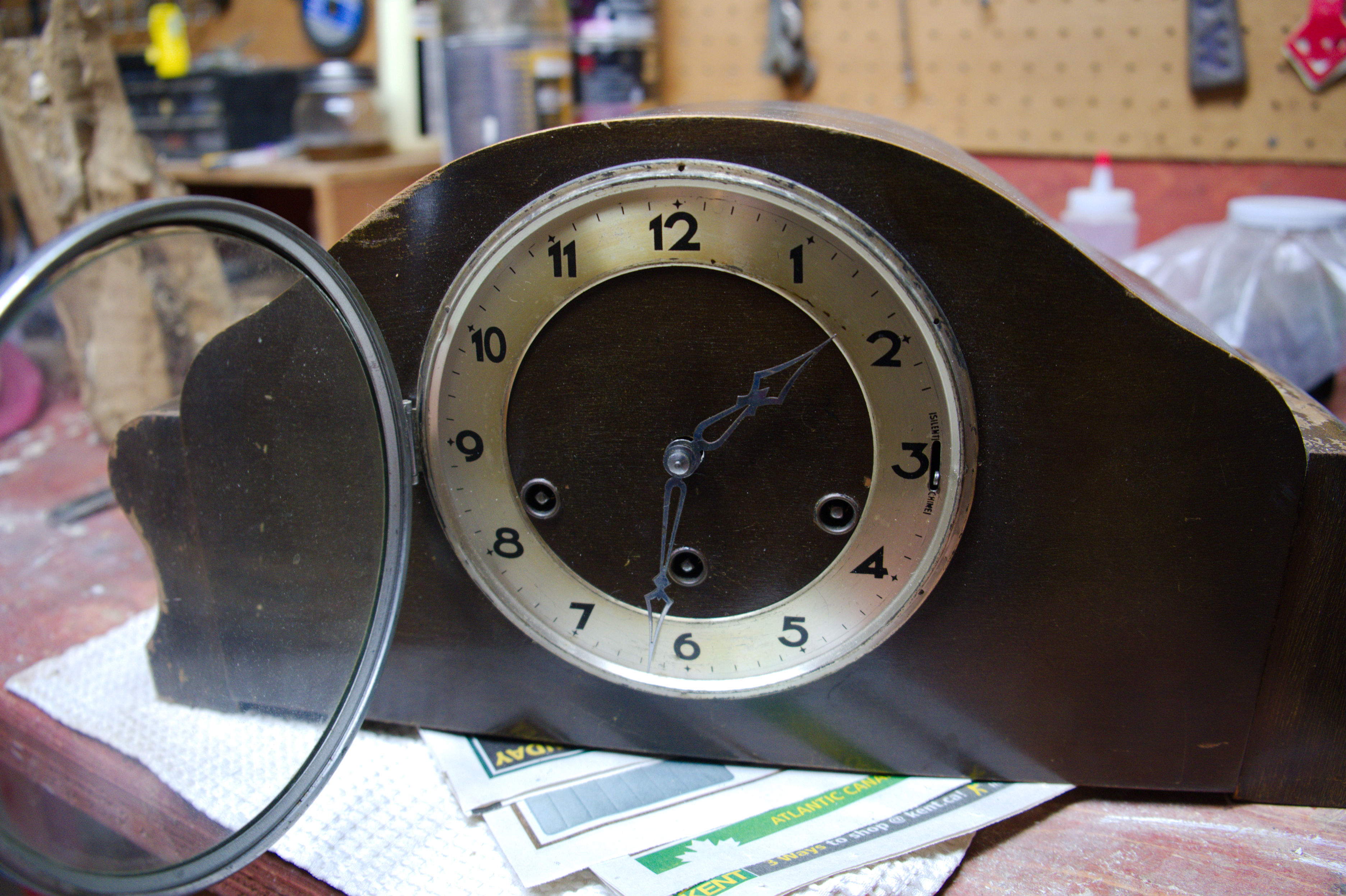 mainspring barrel – Antique and Vintage Mechanical Clocks