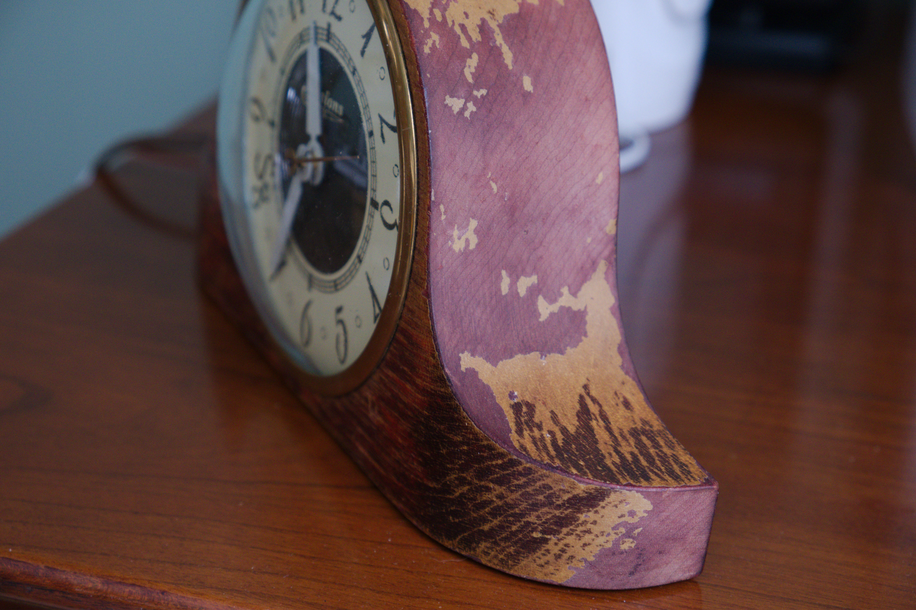 Sessions electric table clock refinishing – a father-daughter project ...