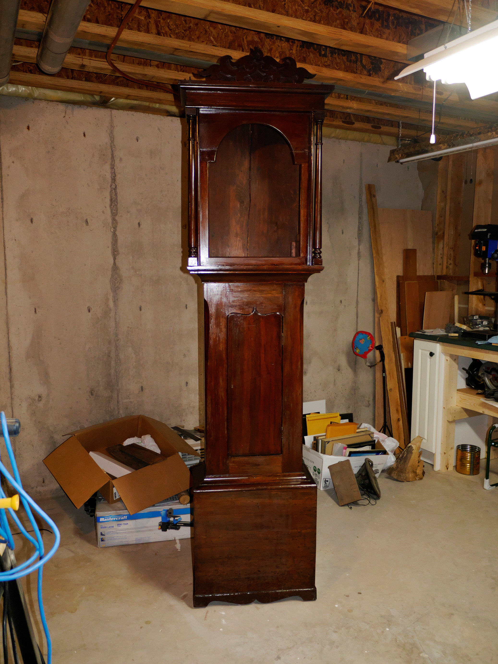 Restoring an 1850s Scottish tall clock case – Part II – Antique and ...