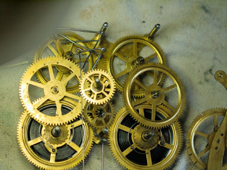 Seven steps to servicing an antique or vintage clock movement – Antique ...