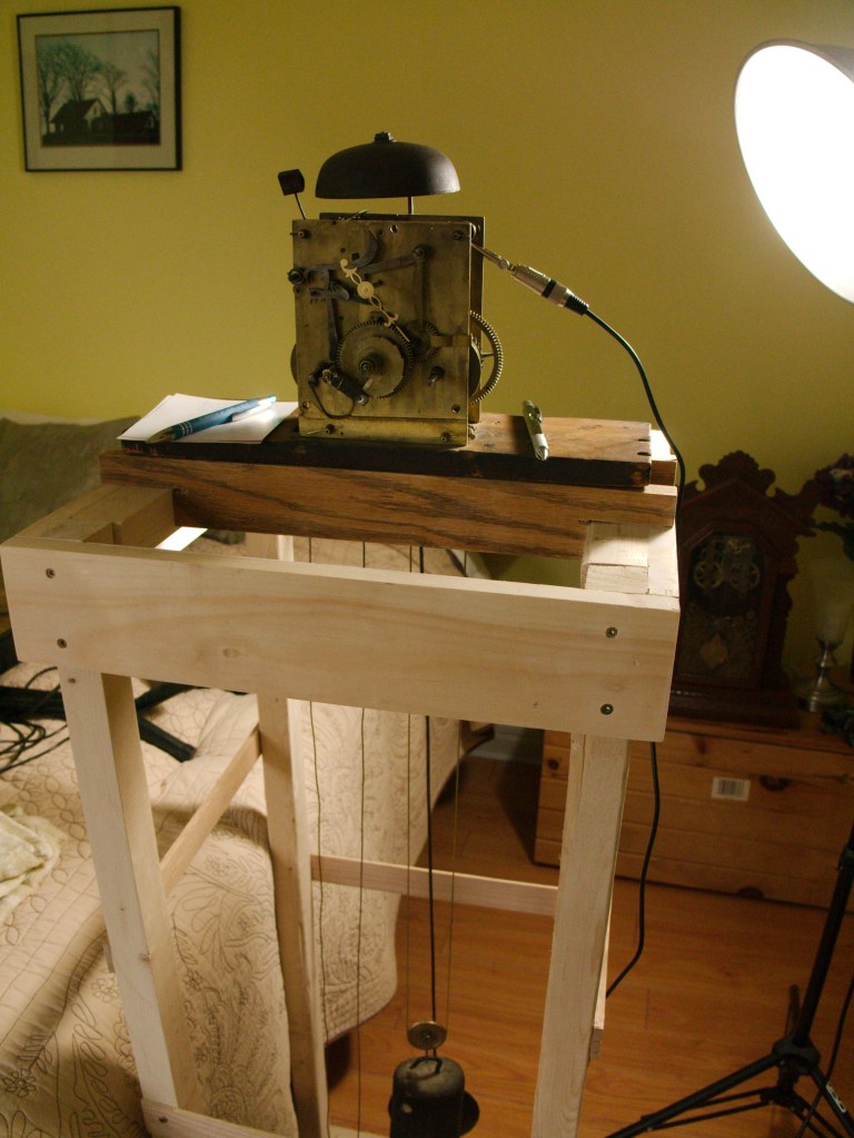 Tall case clock movement testing stand – Antique and Vintage Mechanical ...