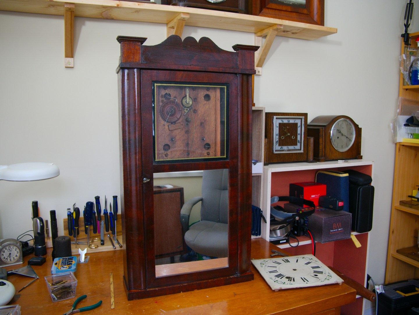 Renewing an antique clock case in three easy steps – Antique and ...