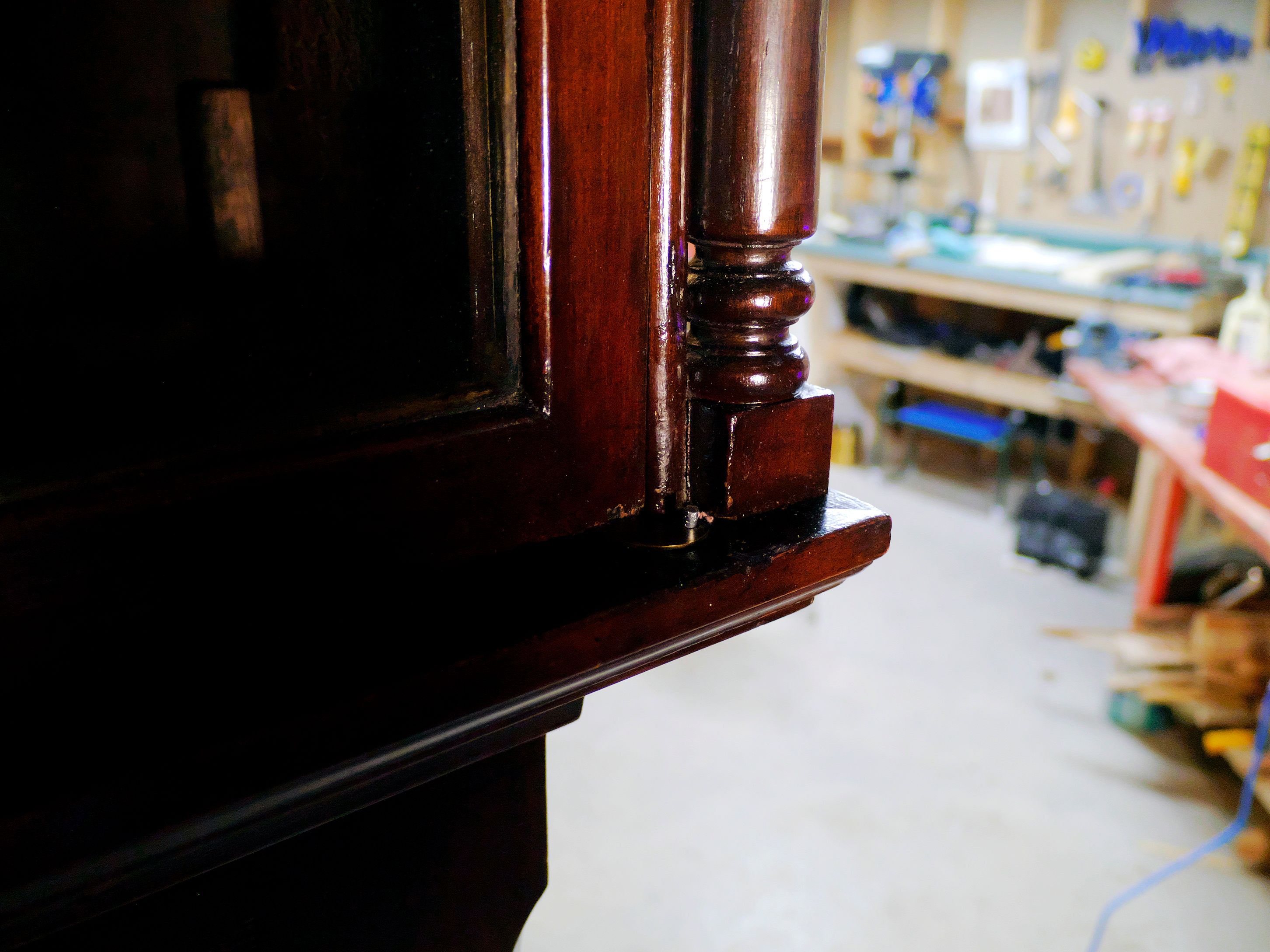 Restoring an 1850s Scottish tall clock case – Part II – Antique and ...