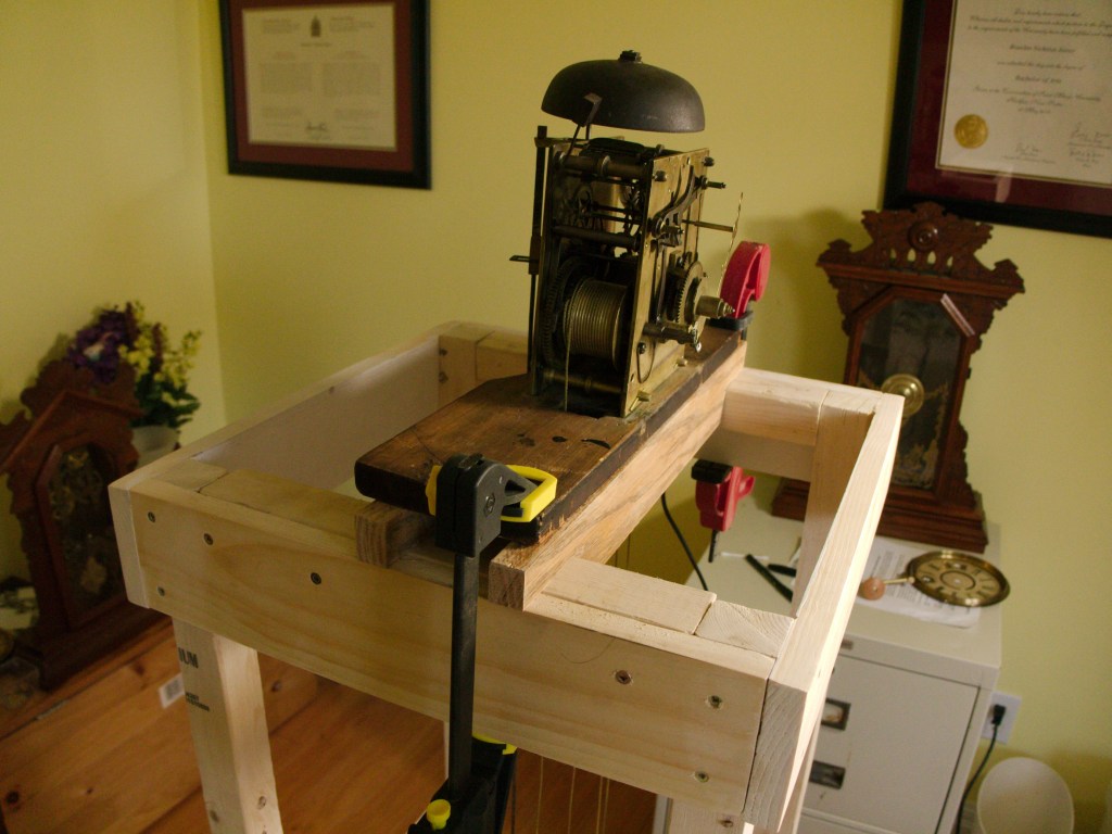 Refinements to a tall case clock test stand – Antique and Vintage ...