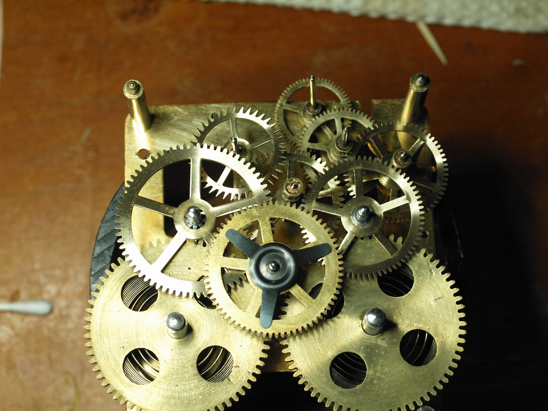 Mauthe box clock movement servicing – Antique and Vintage Mechanical Clocks