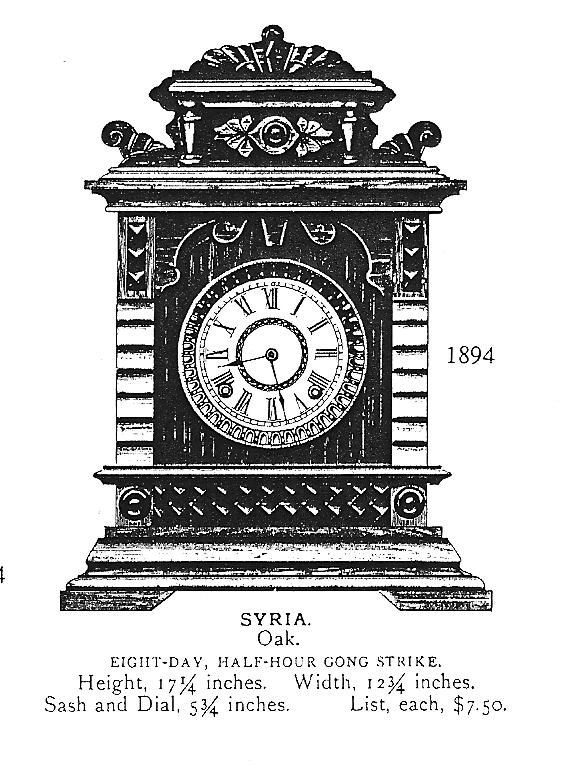 Ansonia Syria parlour clock – a favour for a friend – Part 1 – Antique ...