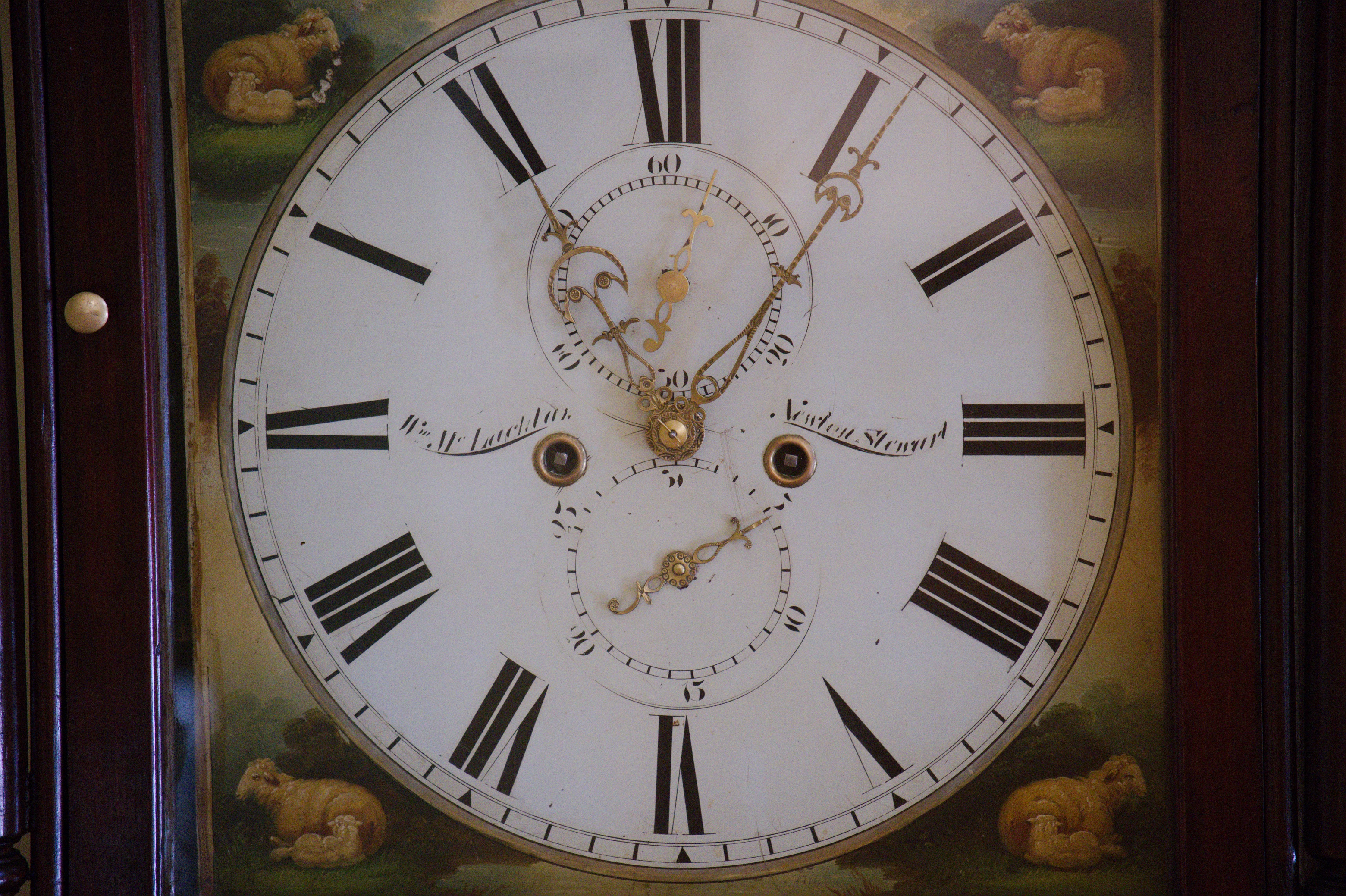 Scottish tall case clock – who was Wm. McLachlan of Newton Stewart ...