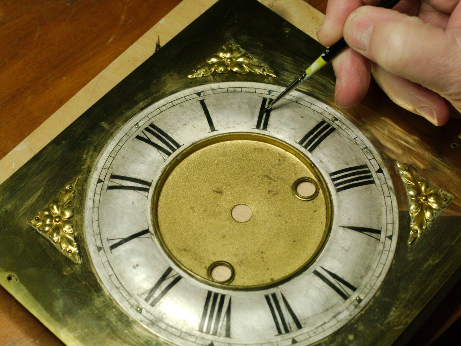 HAC mantel clock – refreshing the case – Antique and Vintage Mechanical ...