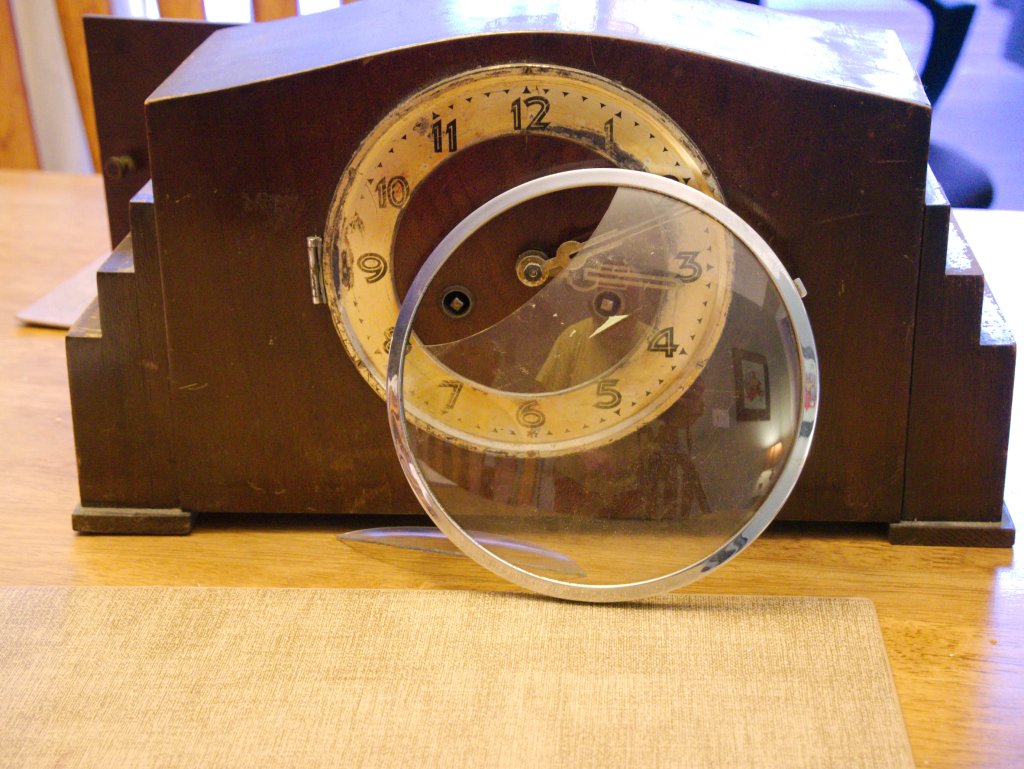 Fleet Time Clock – servicing the movement and then disaster – Antique ...