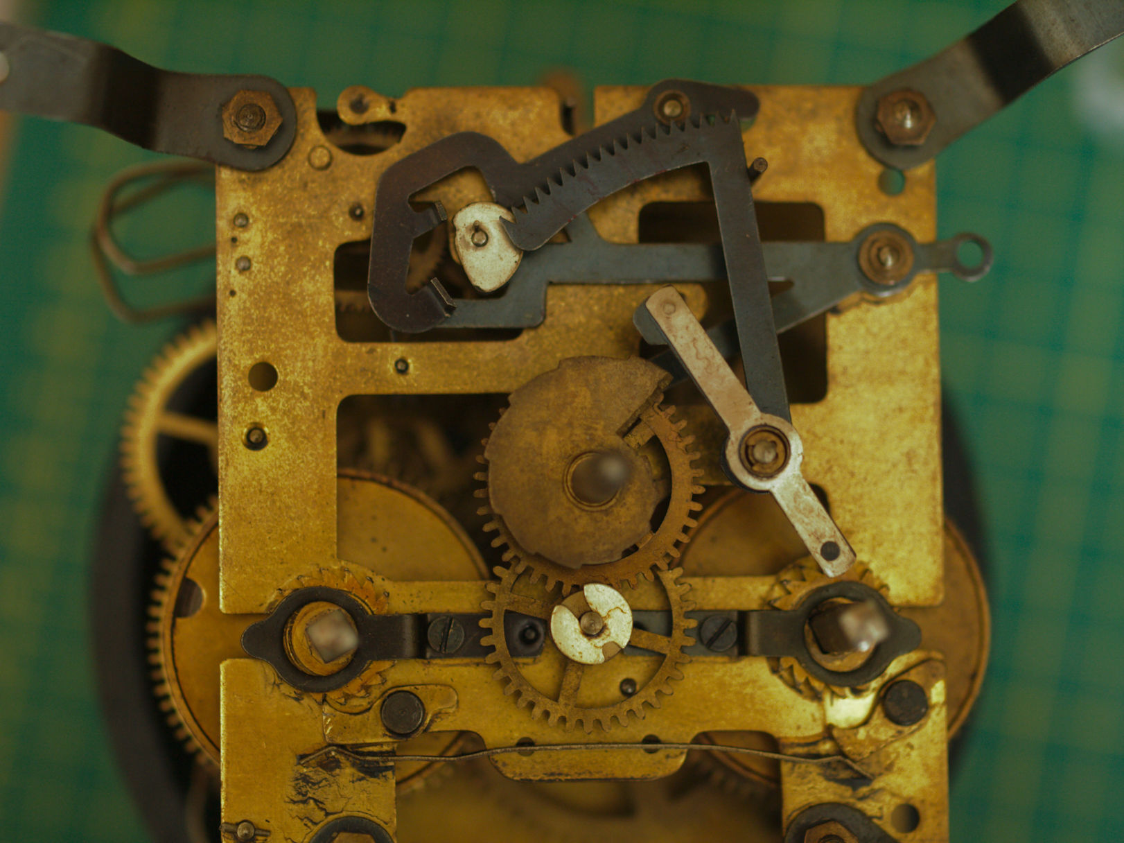 Fleet Time Clock – servicing the movement and then disaster – Antique ...
